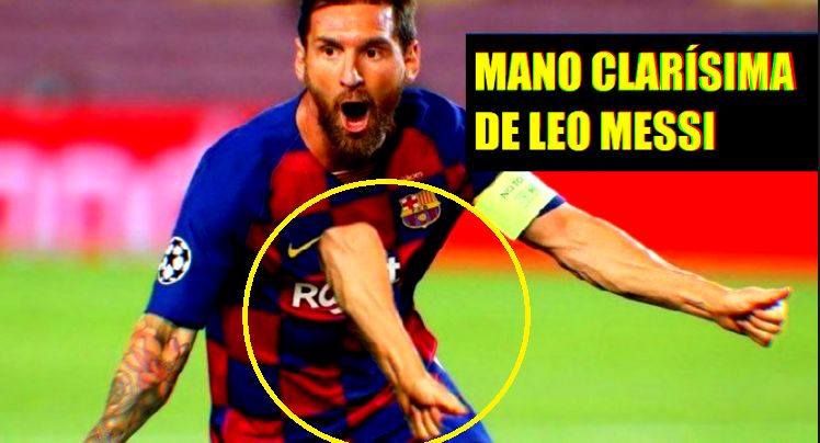 La mano de Messi que solo vio el VAR | Scrolller