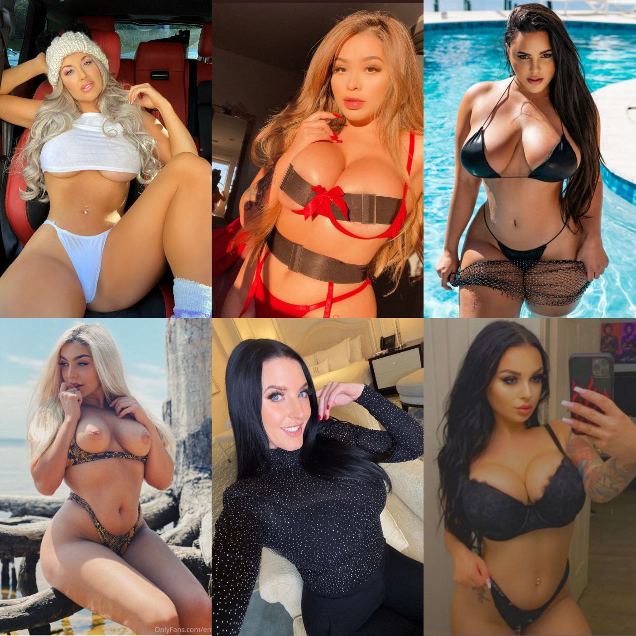 Laci Kay Somers, Alva Jay, Alexas Morgan, Emily Rinaudo, Angela White, Payton Preslee 🔥 | Scrolller