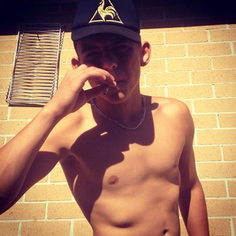 Lad Smoking | Scrolller