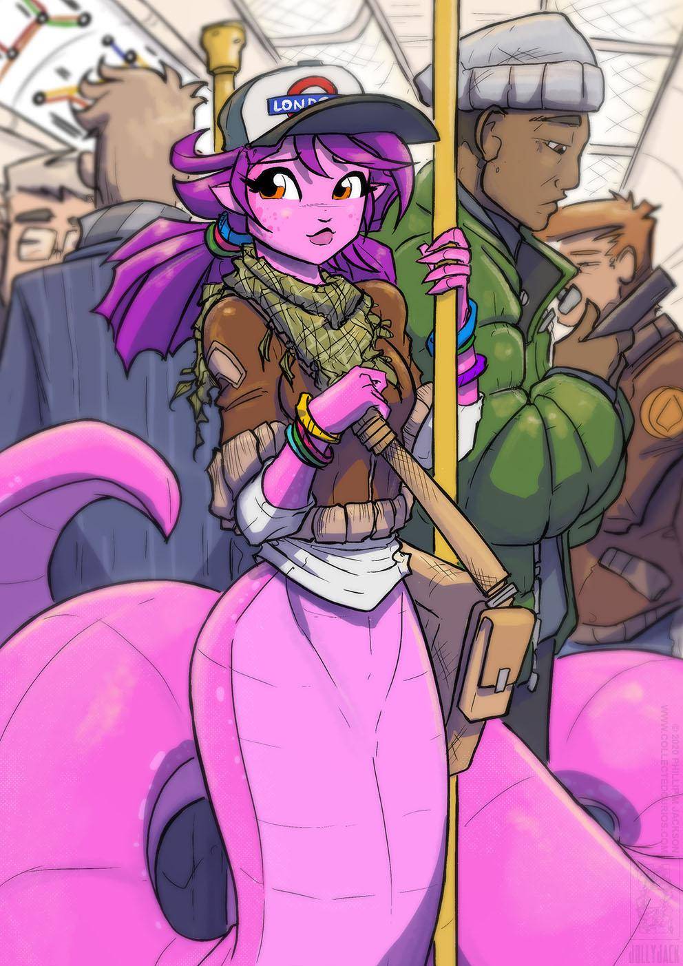 Lamia Underground, by Phillip M Jackson (JollyJack) | Scrolller