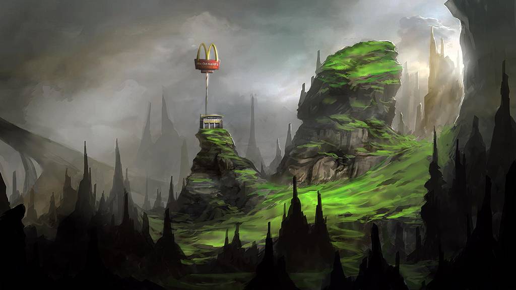 Landscape Sketch by Billy Christian | Scrolller