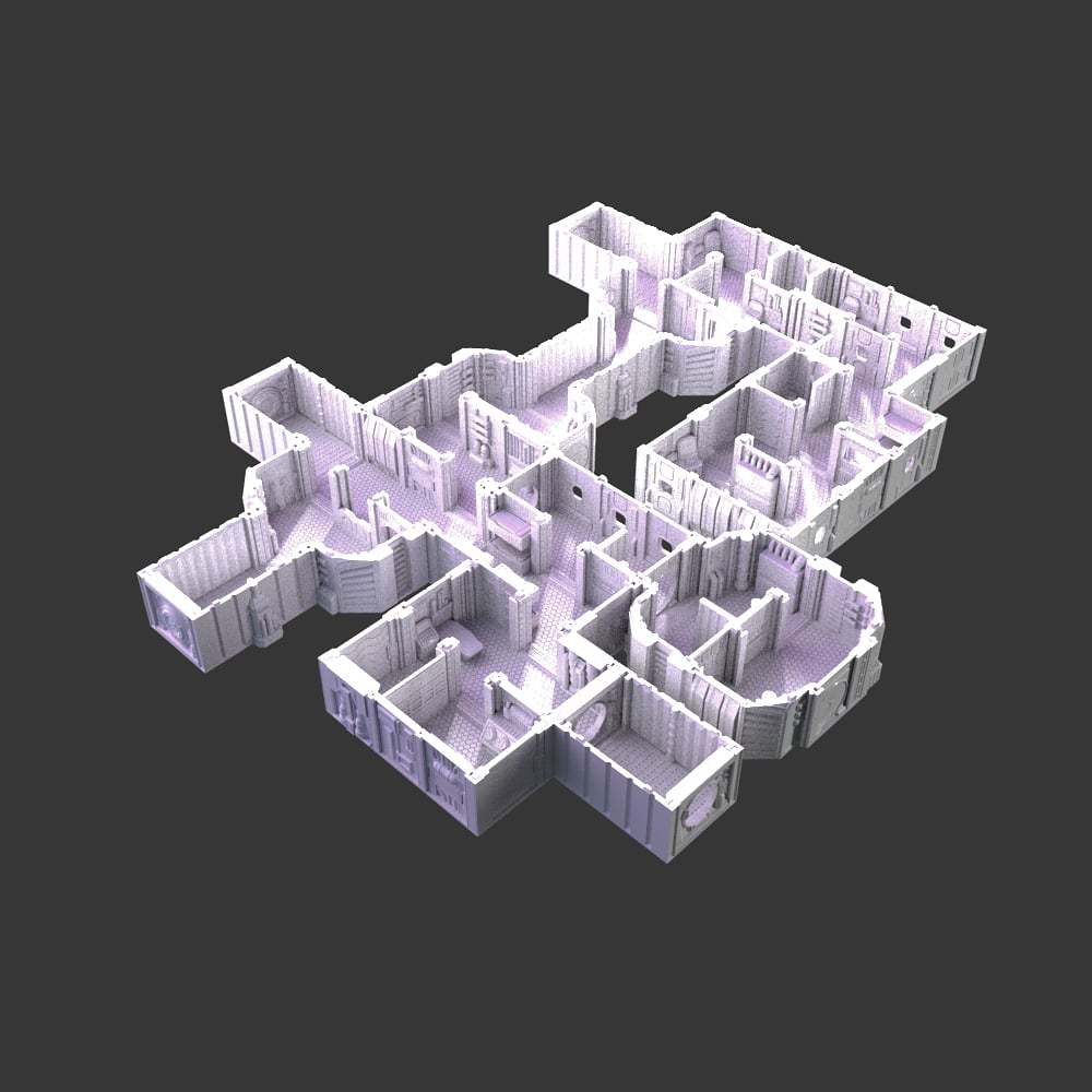 Larger setup of my modular interiors | Scrolller