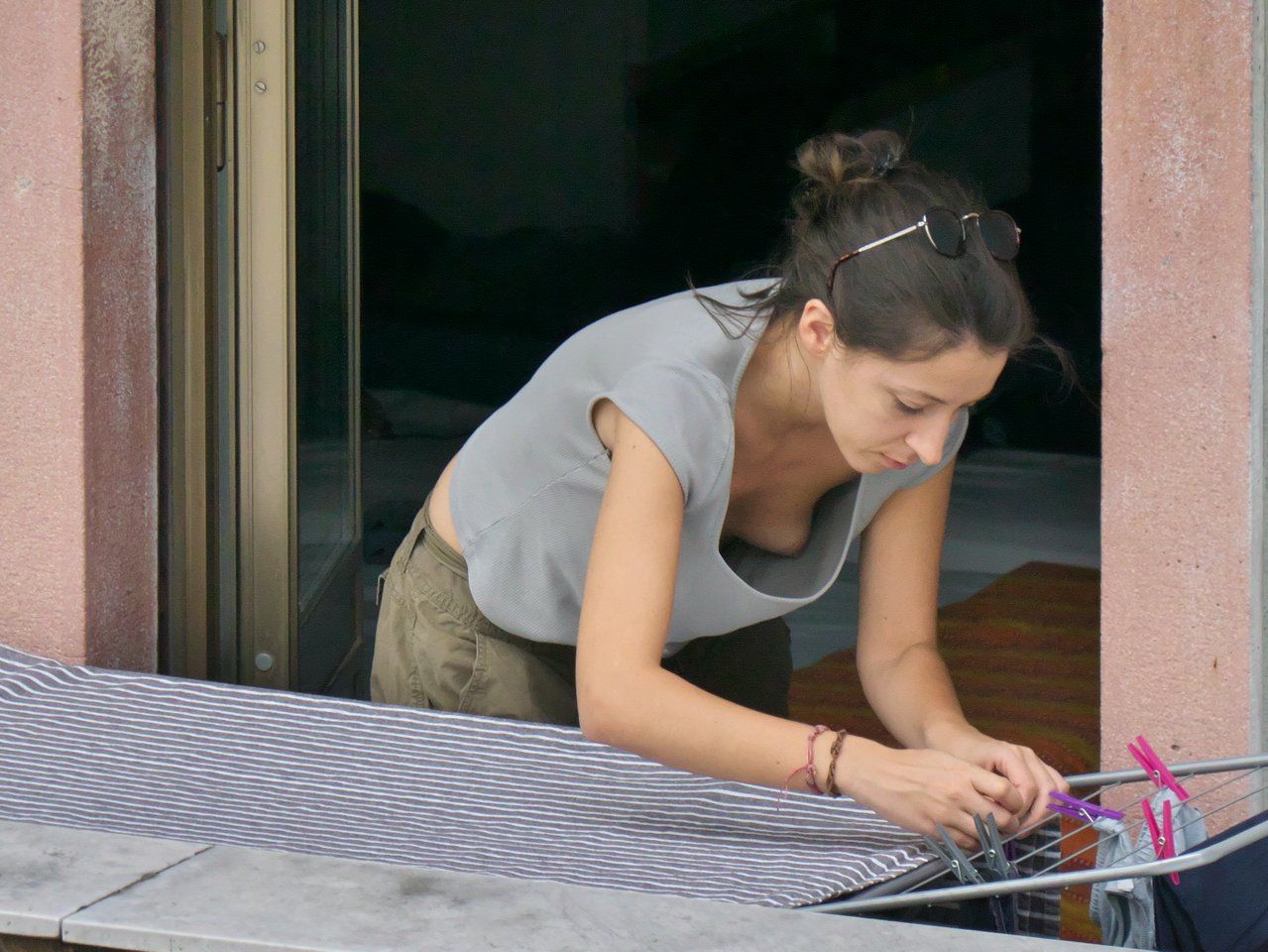 Laundry Day Downblouse (Album in Comments) | Scrolller