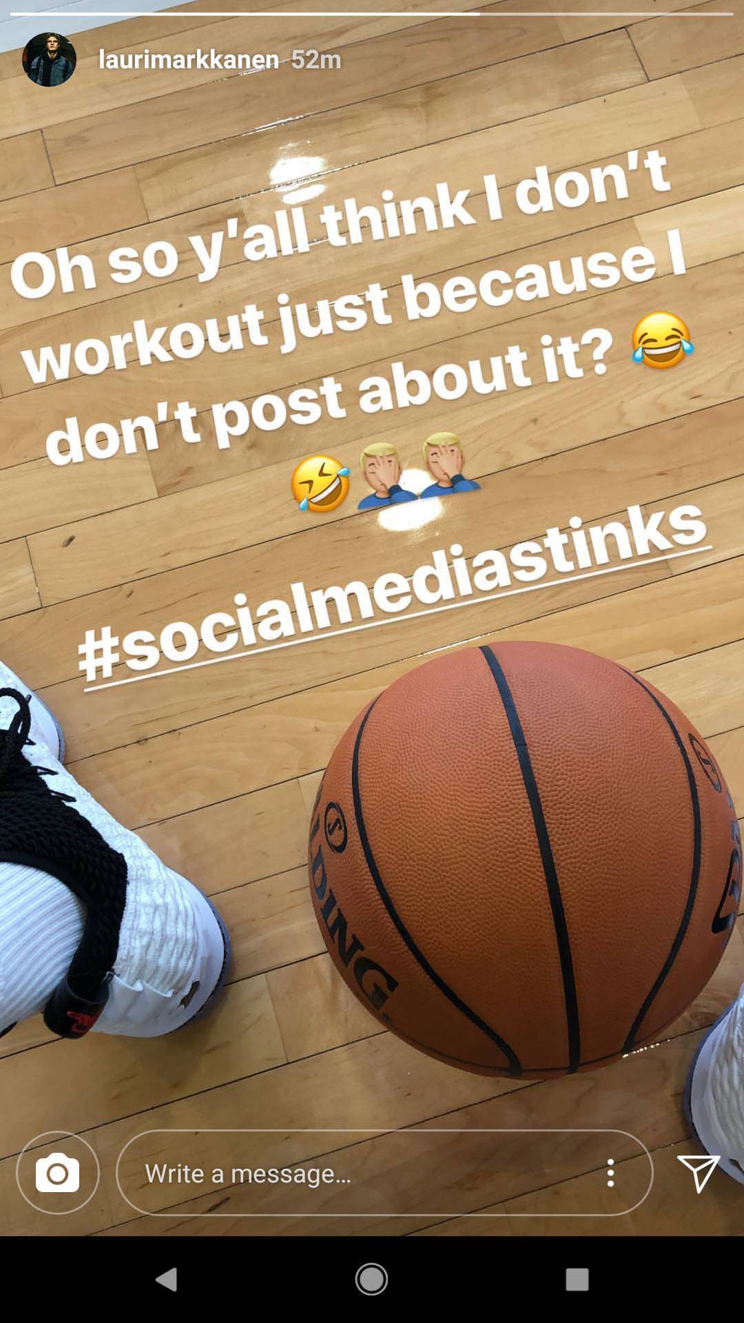 Lauri showing people that doubt him | Scrolller