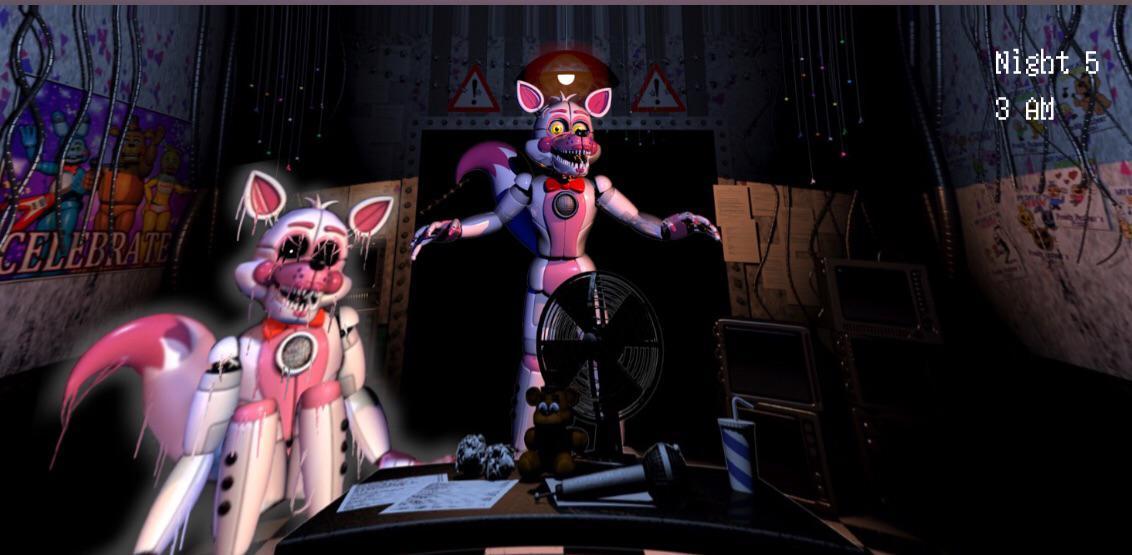 Leaked photo of the beta version of FNaF 2 from early October 2014 | Scrolller