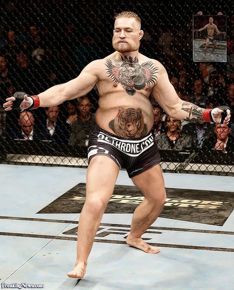 Leaked picture of Conor as a heavyweight contender | Scrolller