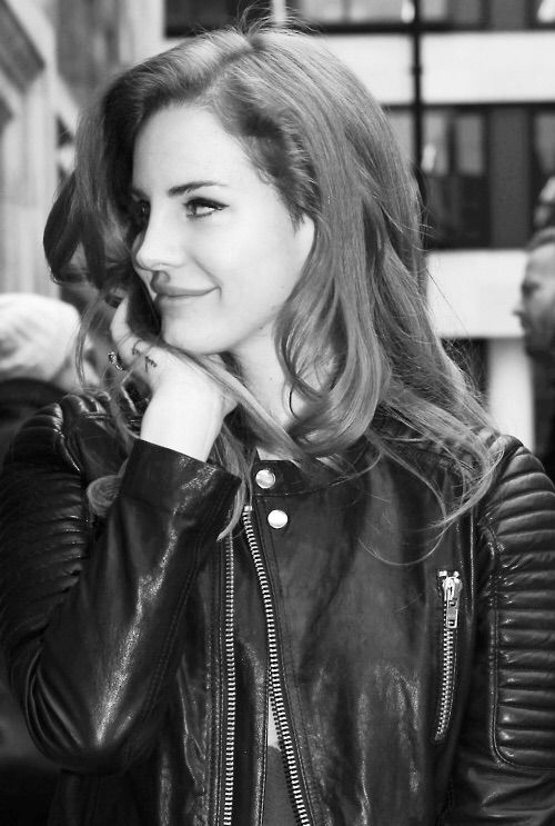 Leather jacket, black and white | Scrolller