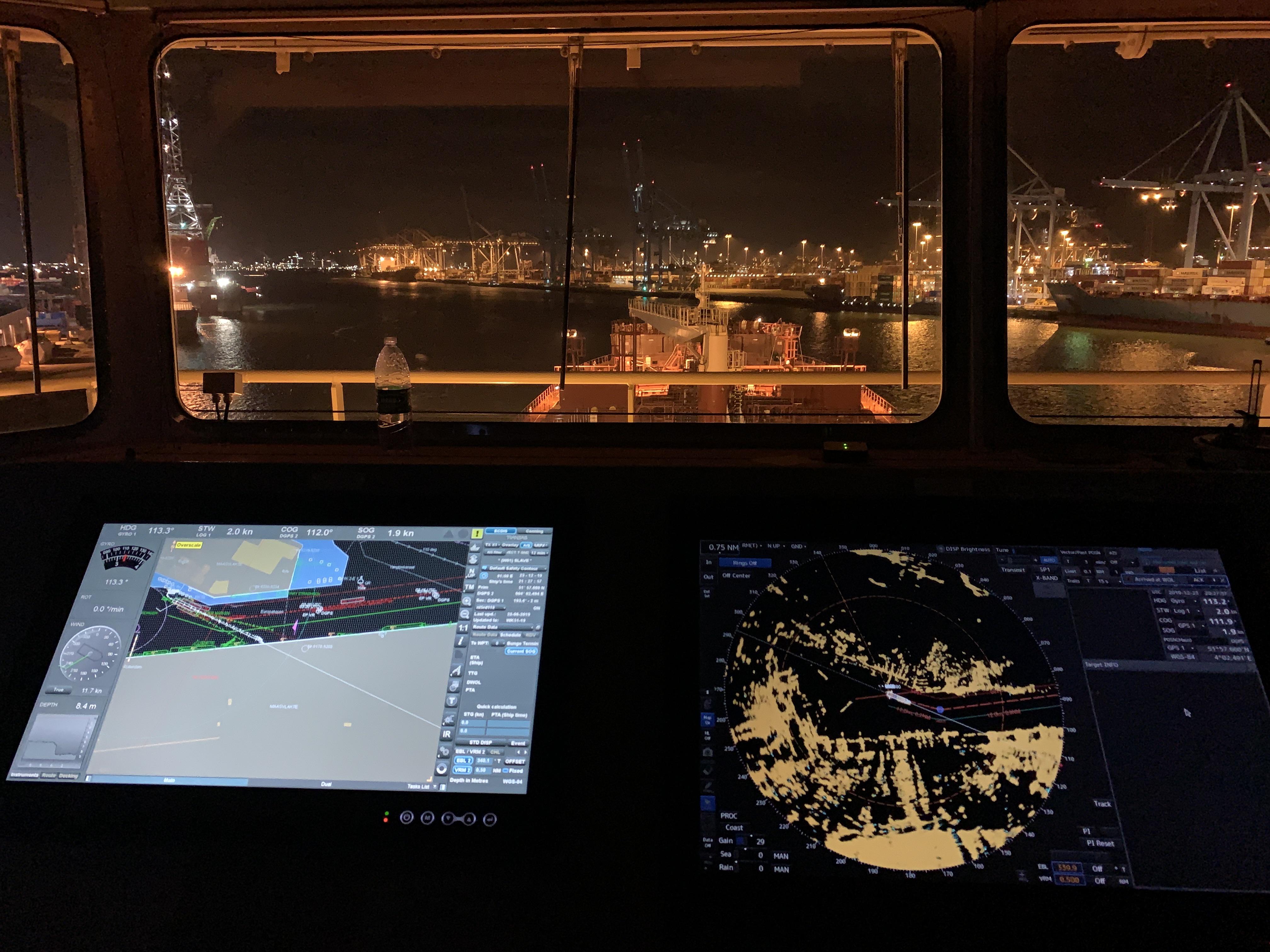 Leaving Europoort on a 180m long tanker | Scrolller