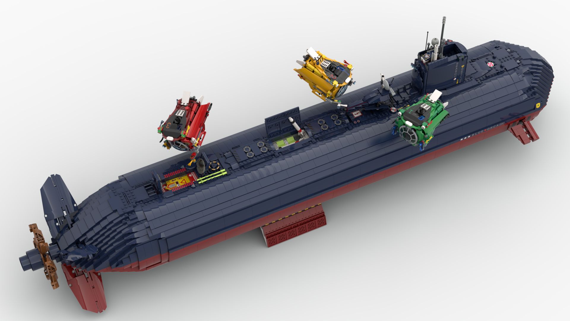 Lego Submarine (1920x1080) - Studio | Scrolller