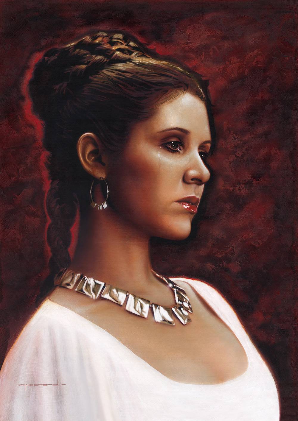 Leia: Tears for Alderaan by Jerry Vanderstelt | Scrolller