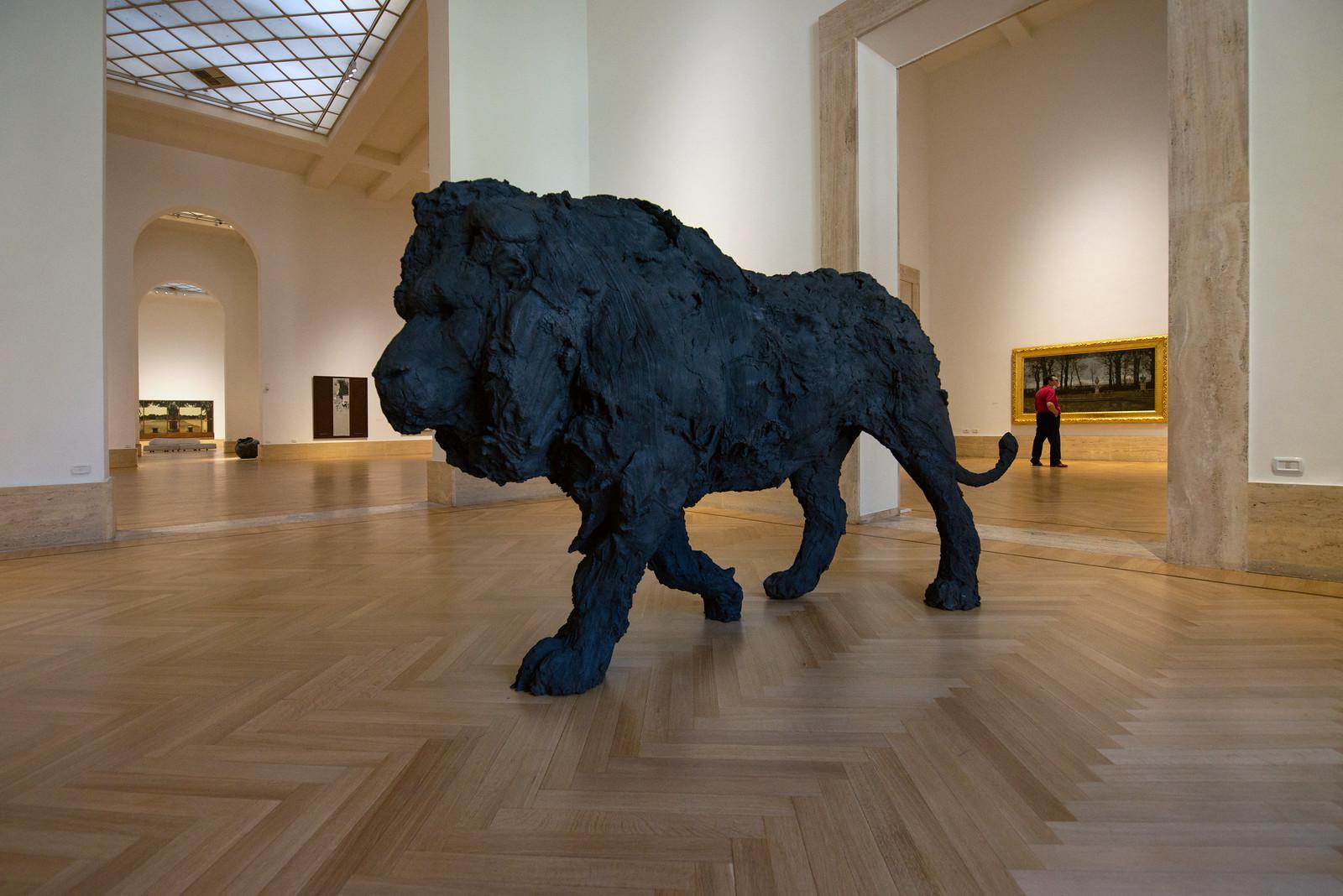"Leone" by Davide Rivalta at the National Gallery of Modern and Contemporary Art, Rome | Scrolller