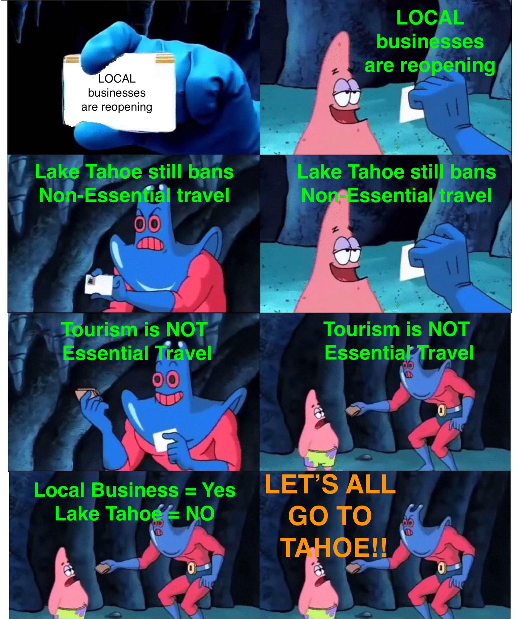 Let's ALL go to Tahoe!!! | Scrolller