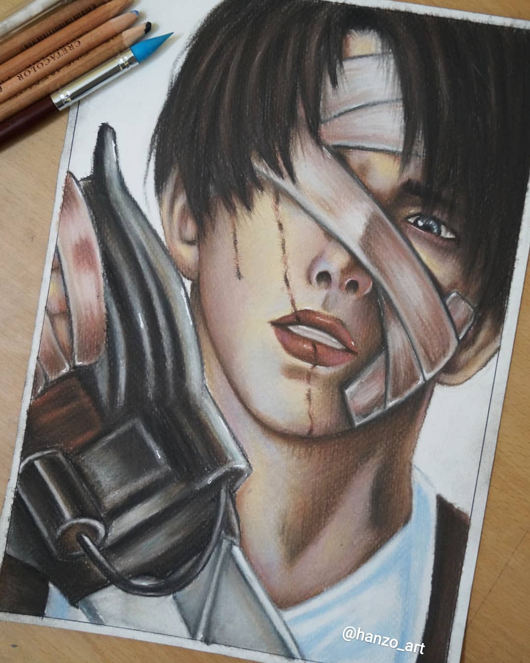Levi drawing made by me. Instagram ID @hanzo_art | Scrolller