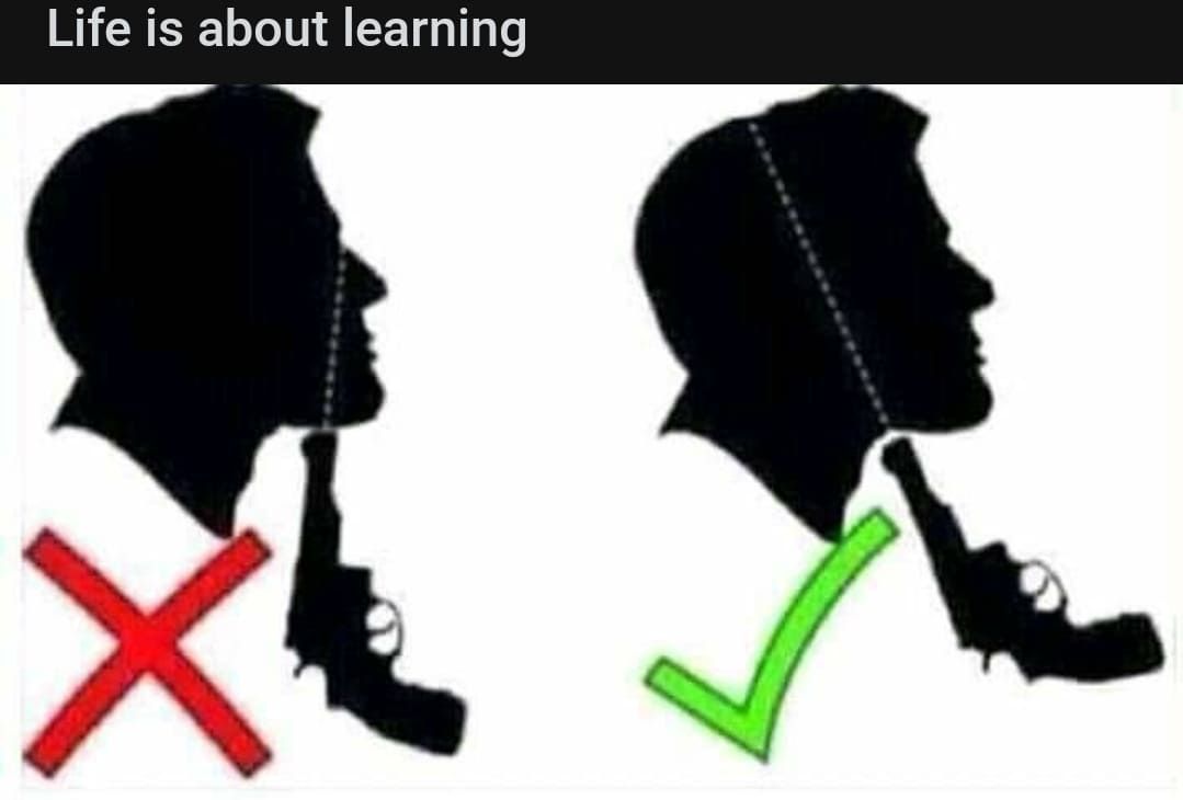 Life is about learning | Scrolller