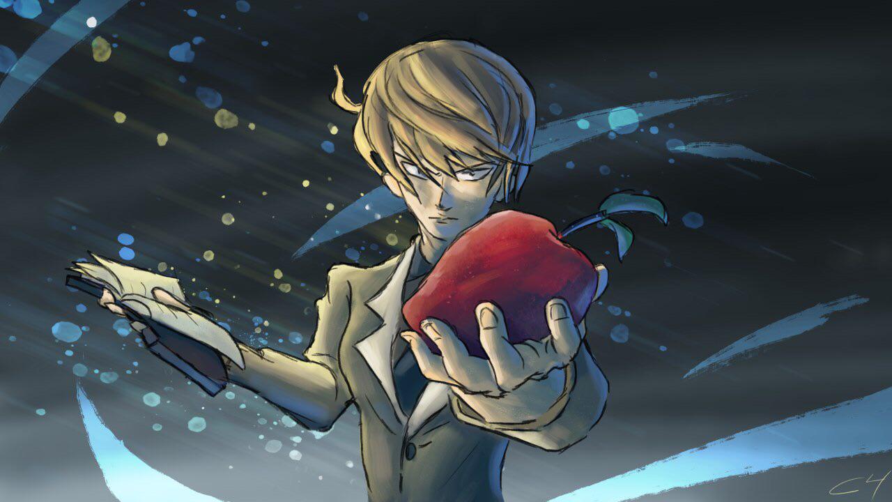 Light Yagami. Artwork by me. | Scrolller
