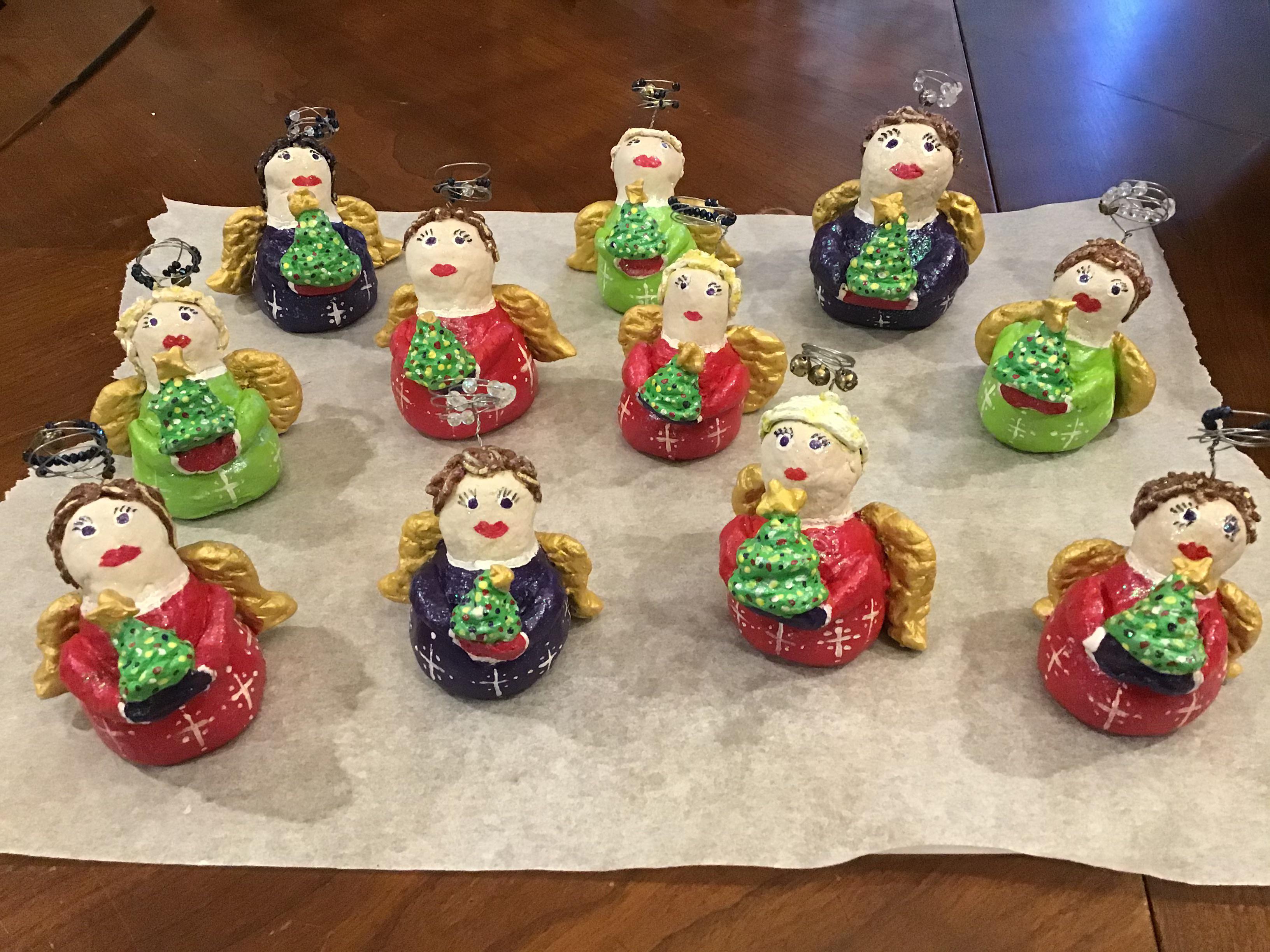 Lil salt dough angels | Scrolller