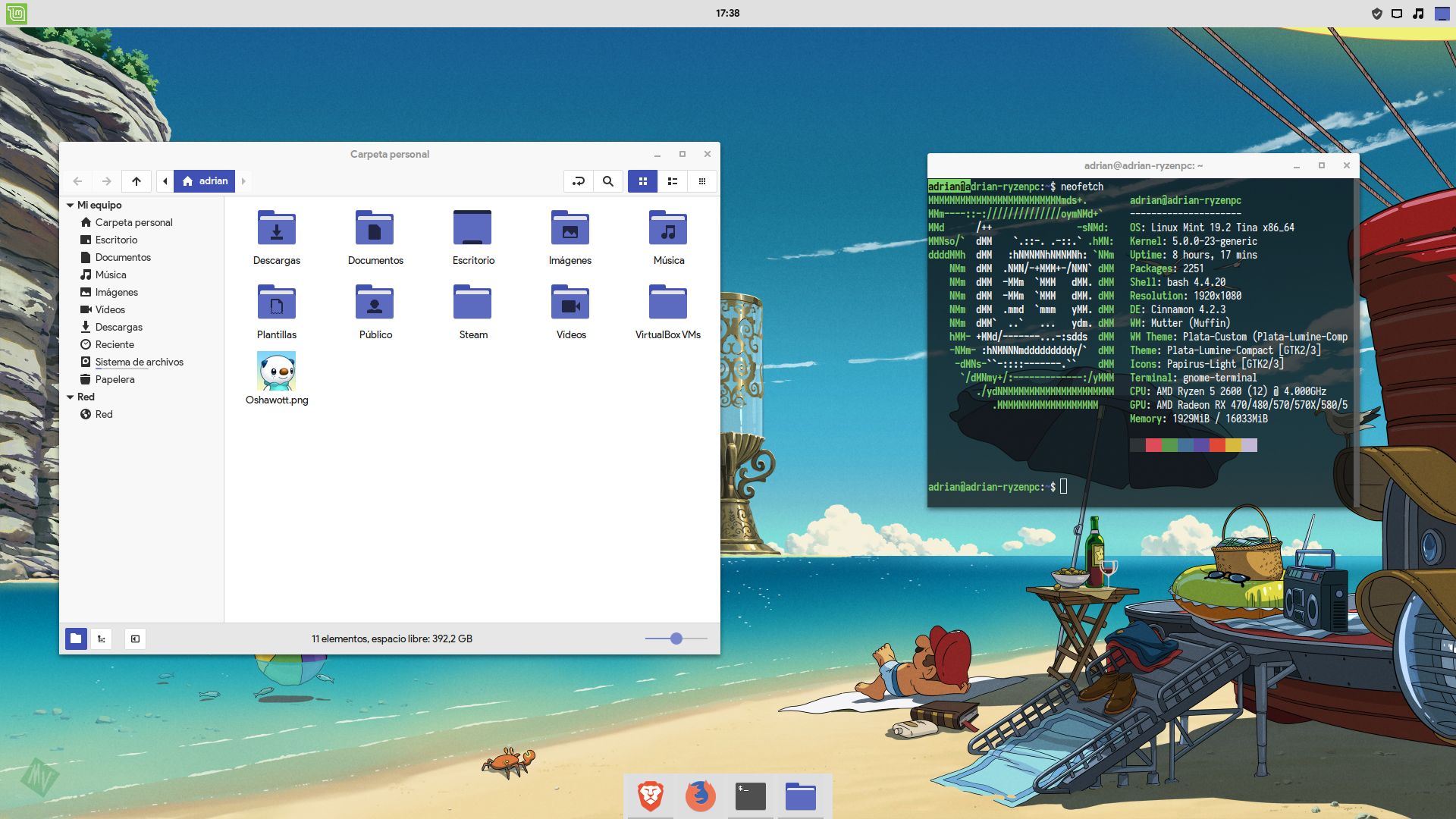 Linux Mint meets Google Design | Scrolller