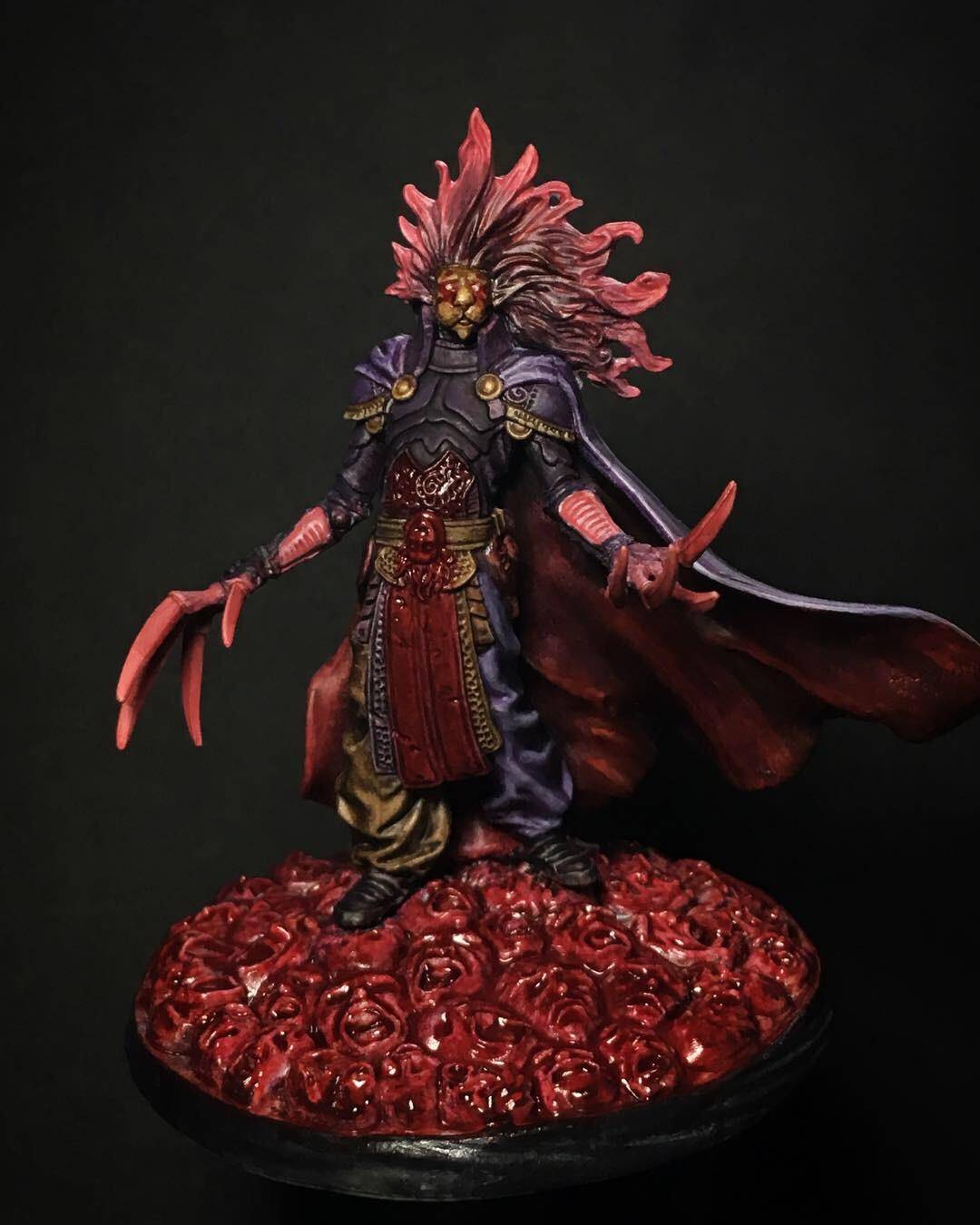 Lion Knight First Kingdom Death mini | Scrolller