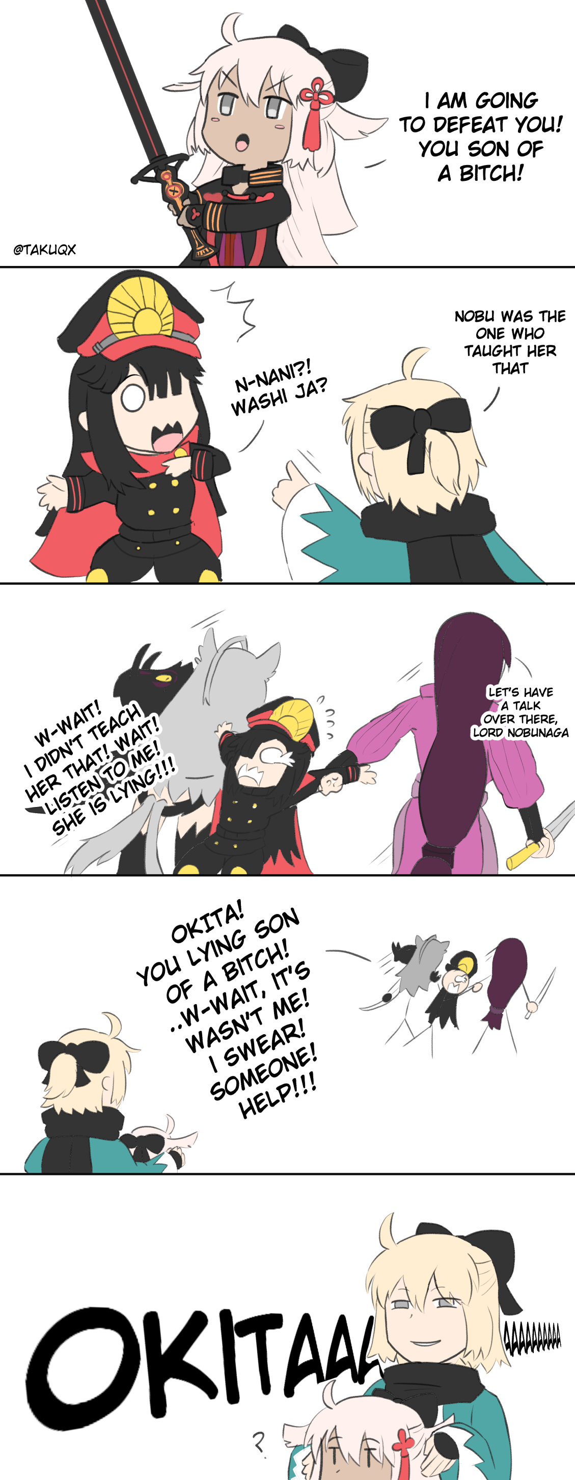 Little Okitan says another bad word | Scrolller