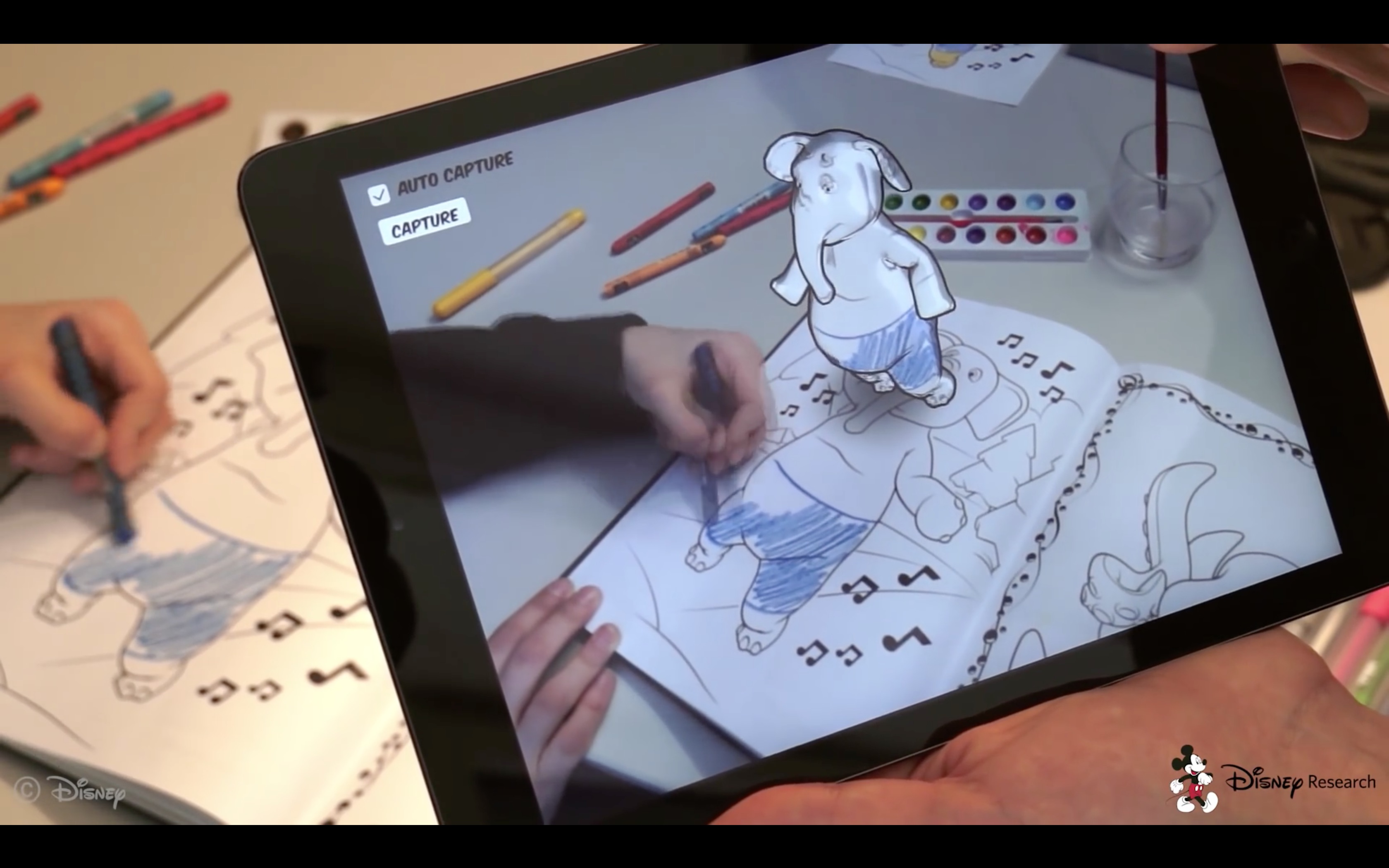 Live Texturing of Augmented Reality Characters from Colored Drawings [3360x2100] | Scrolller