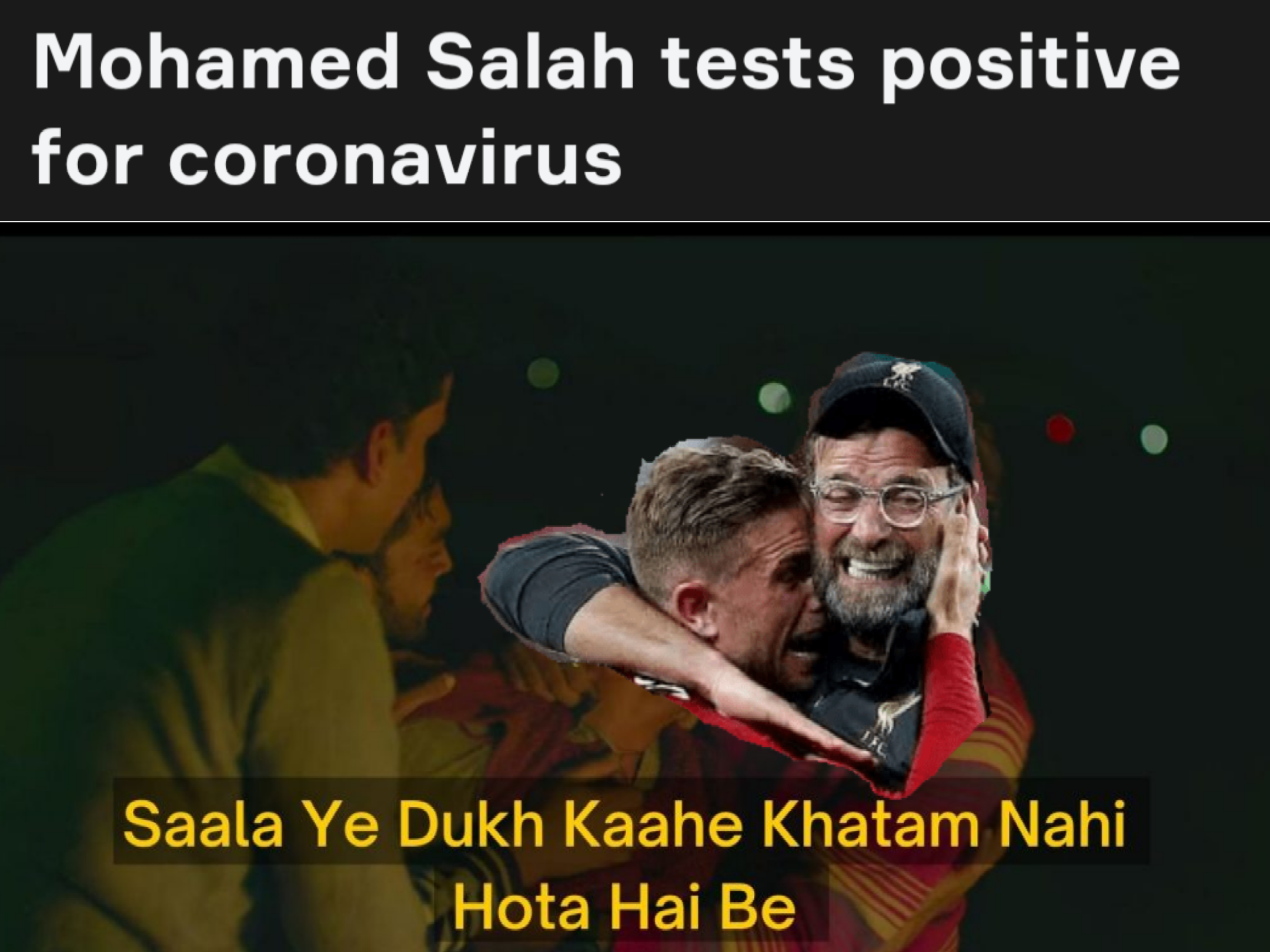 Liverpool fans: Main kisi pull sa thartharata hoon. | Scrolller