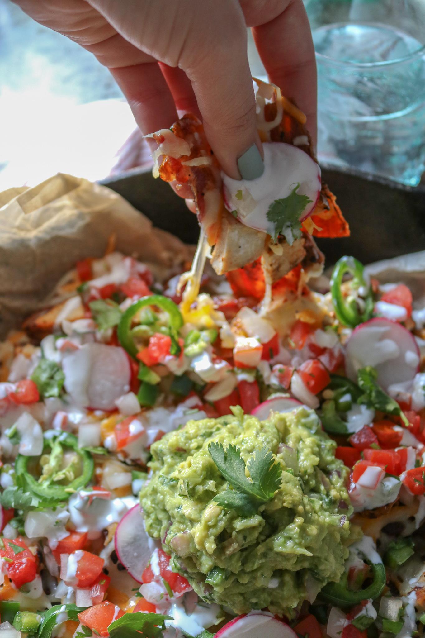 Loaded Bacon Chip Nachos | Scrolller