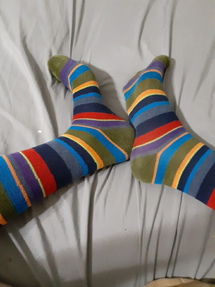 Long stripy socks! ♡♡♡ | Scrolller