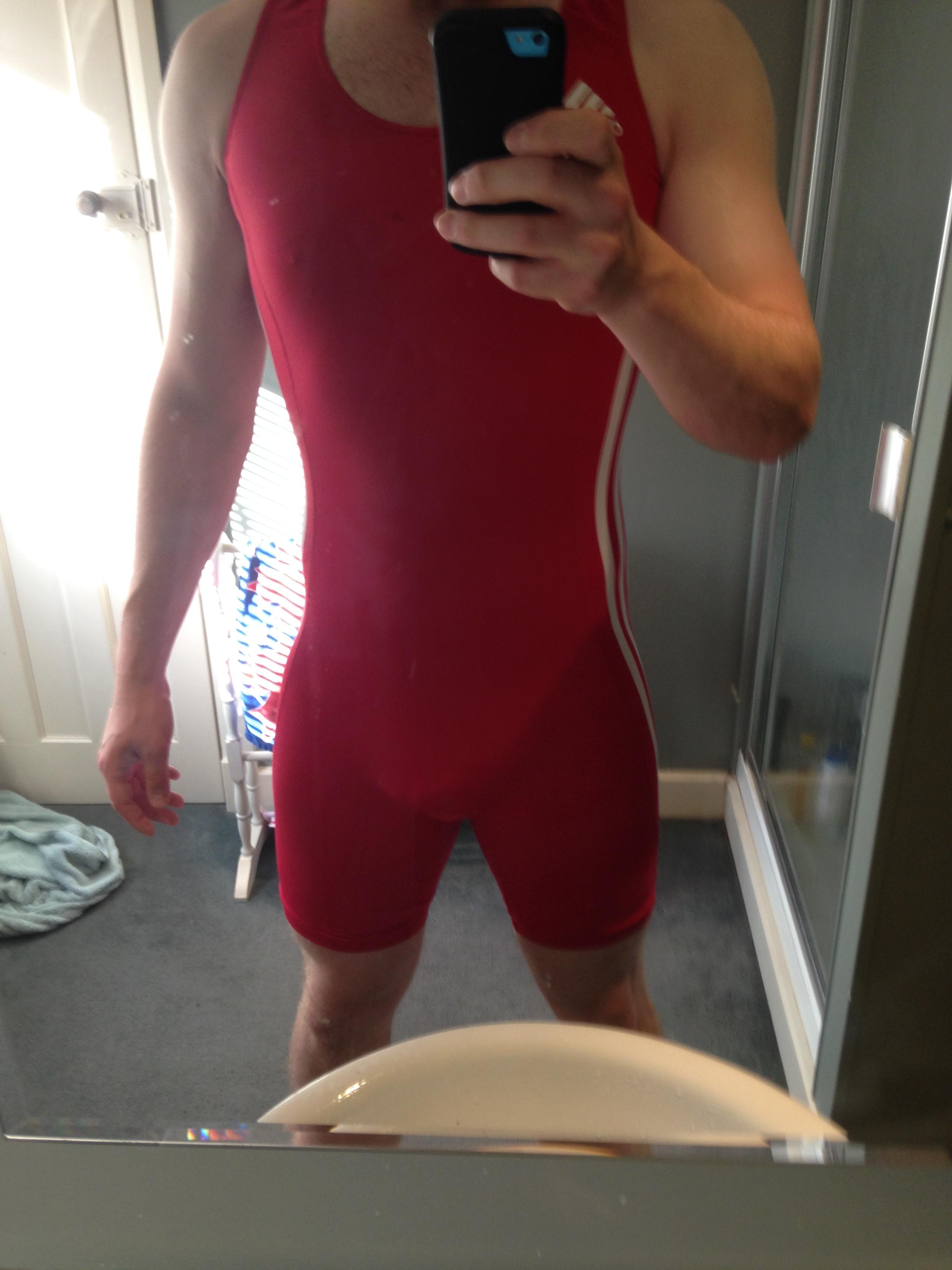 Long time lurker, first time poster - adidas weightlifting singlet | Scrolller