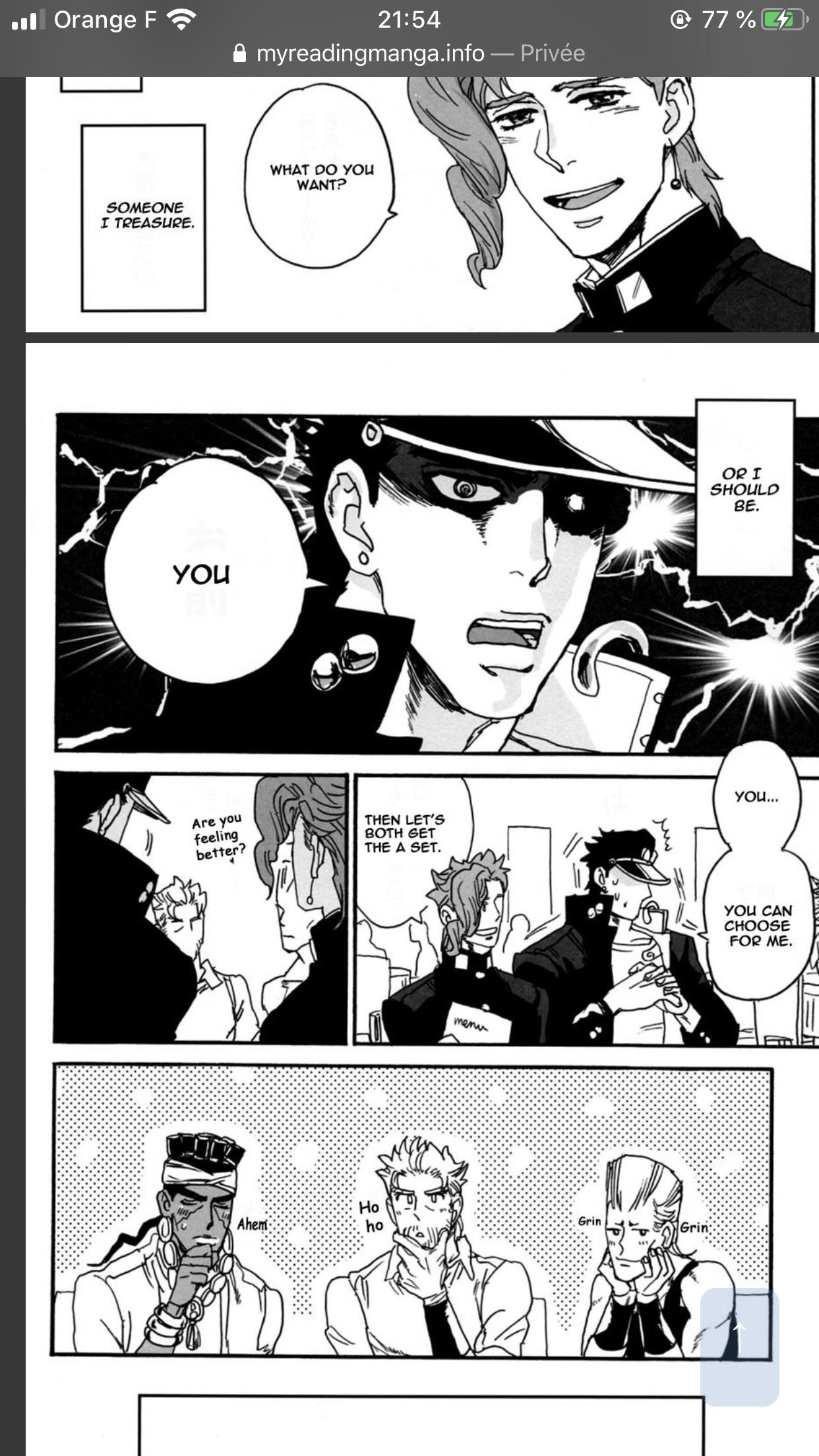 Look me that polnareff face | Scrolller