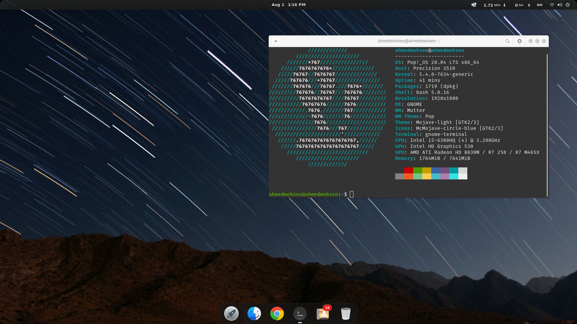 looking good desktop :) my first try on linux | Scrolller