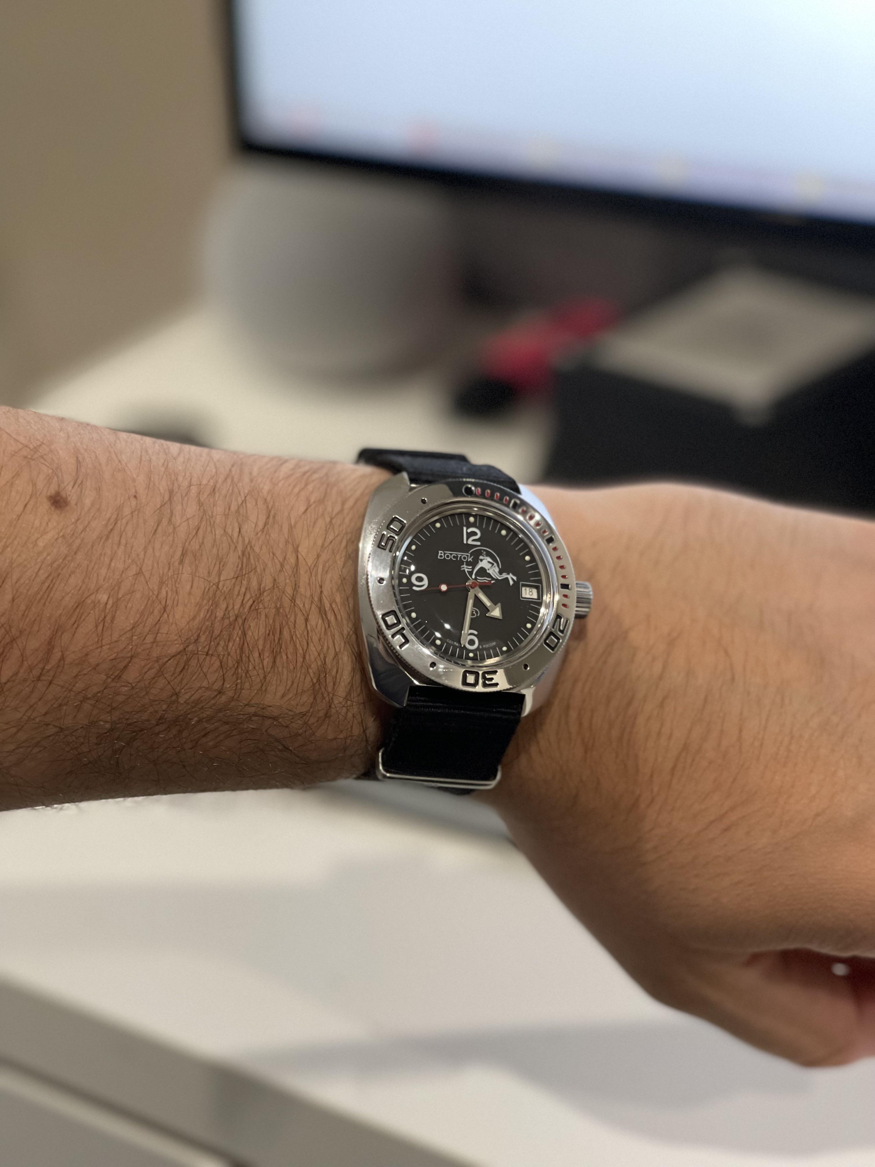 Looks nice on black nato too | Scrolller