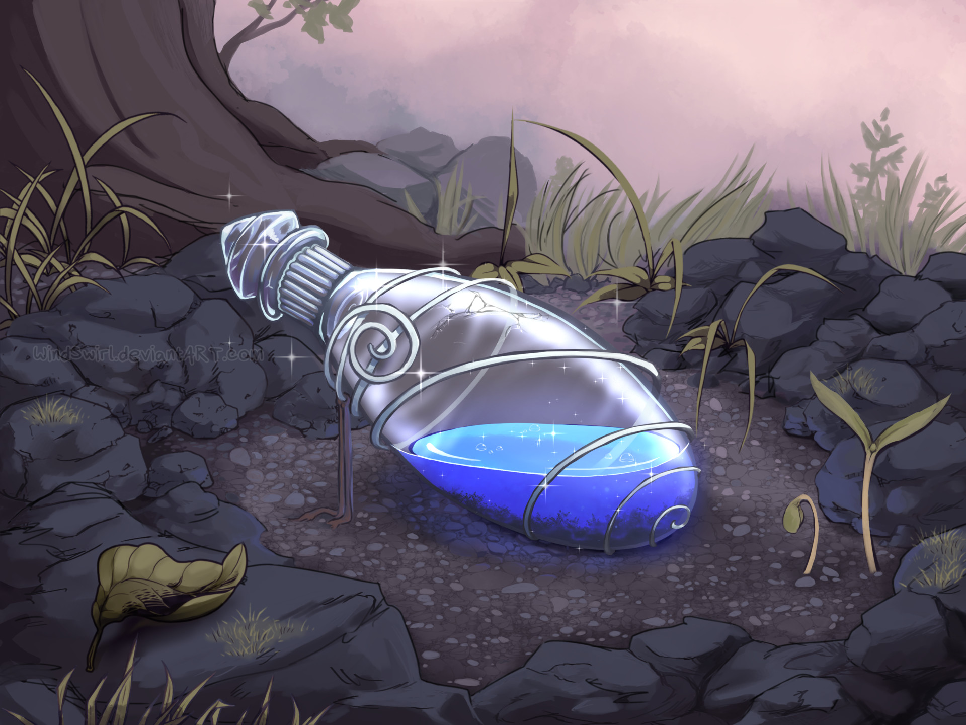Lost Mana Potion by Wind Swirl | Scrolller