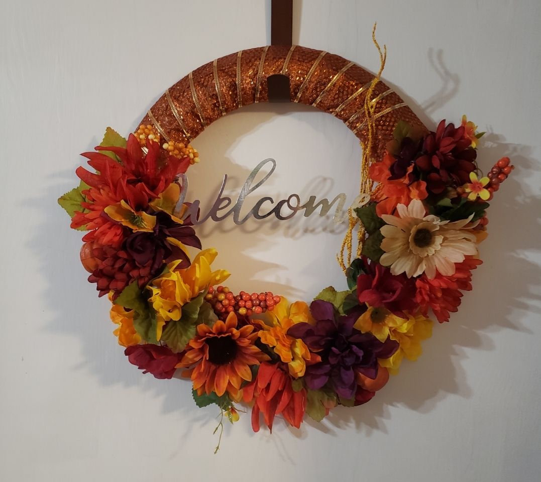 Lots of great fall decorations at dollar tree this year! I made this for about $15 | Scrolller
