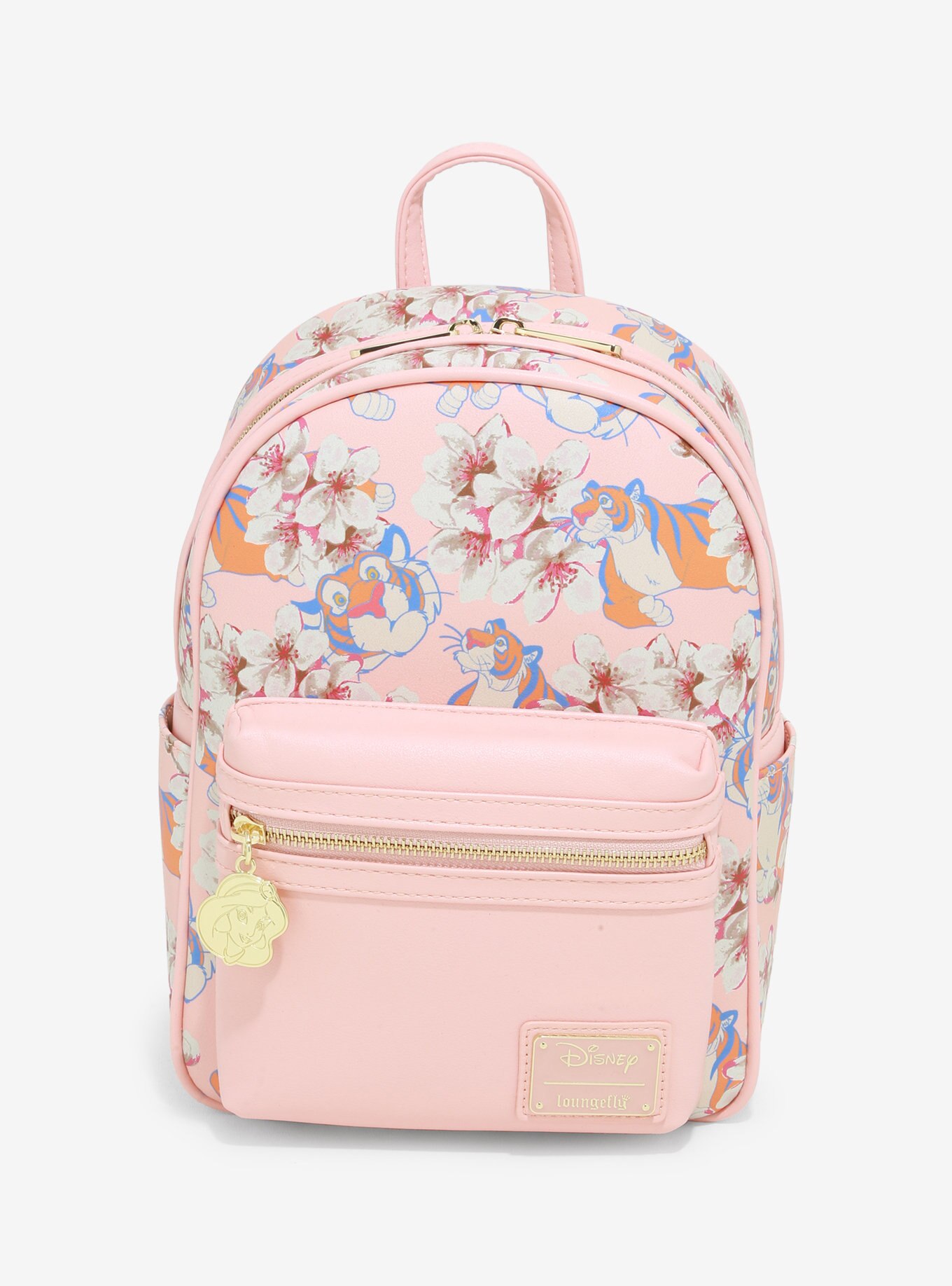 Loungefly Disney Aladdin Rajah Floral Mini Backpack | Scrolller