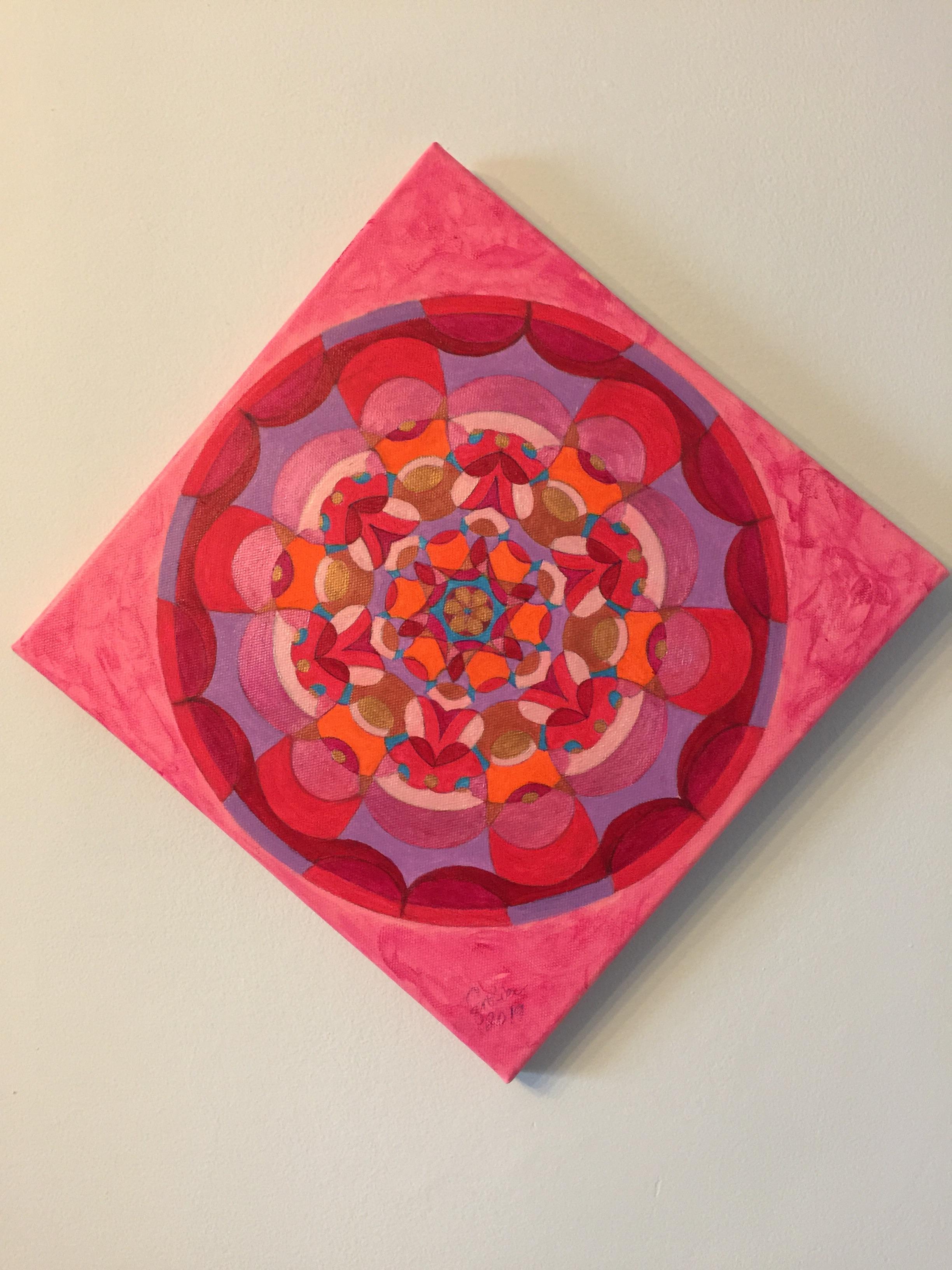 Love in red mandala | Scrolller