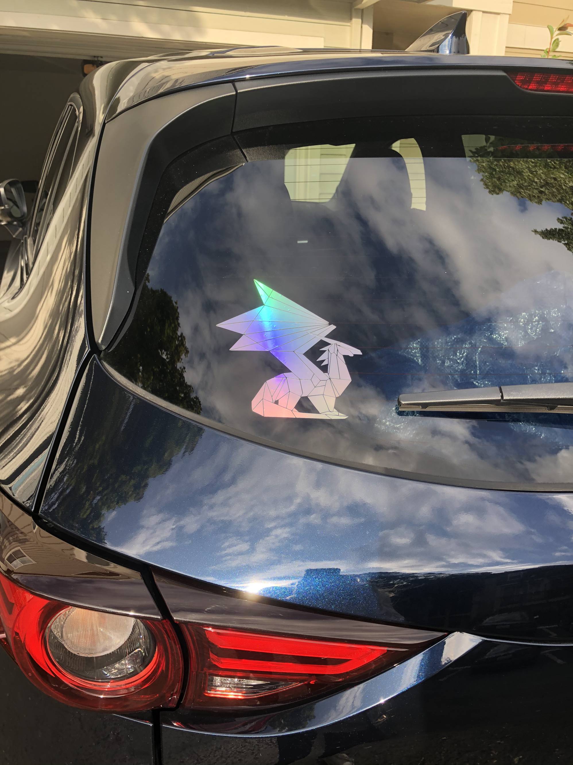 Love my new crystal dragon decal! | Scrolller