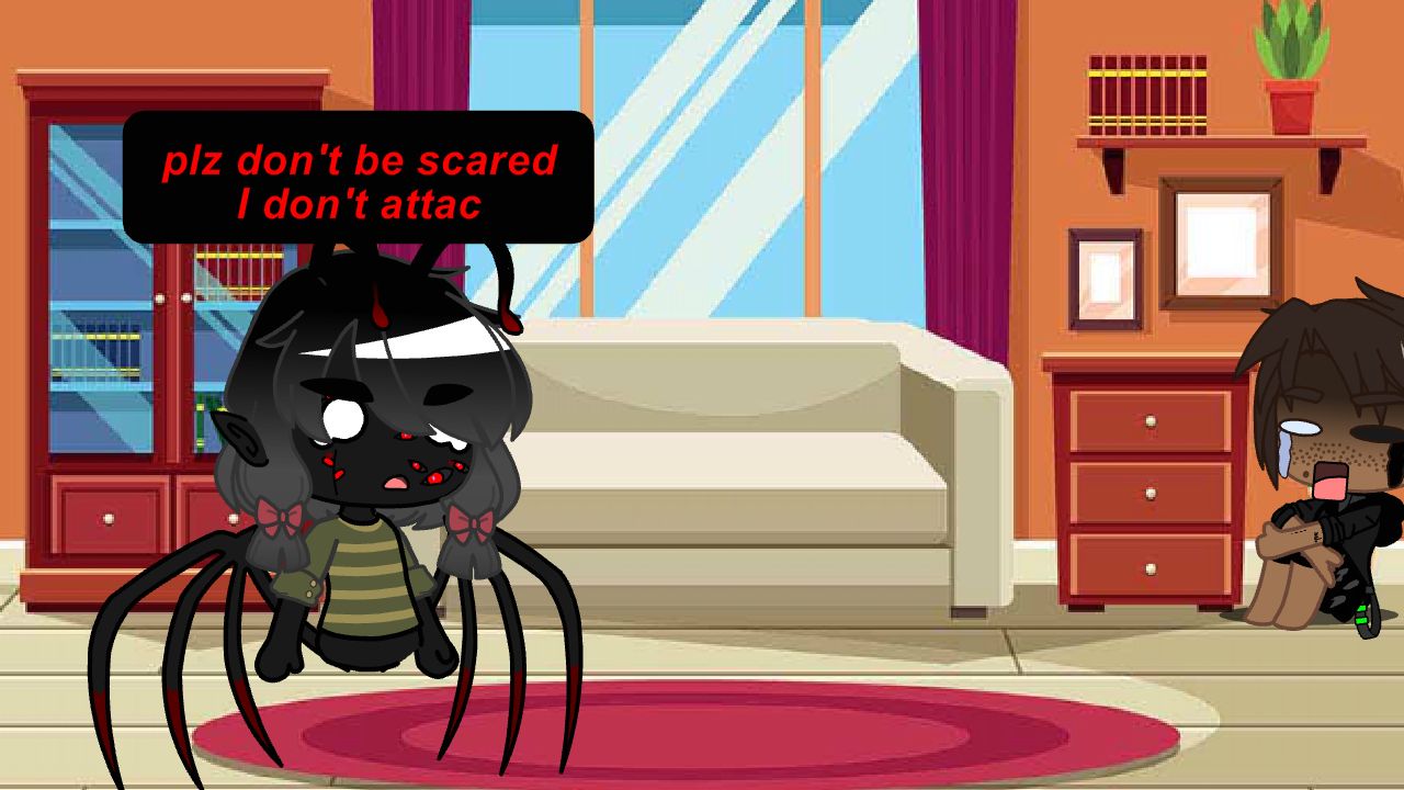 love my spider oc! She doesn't have a specific name, and she's a violinist spider! | Scrolller