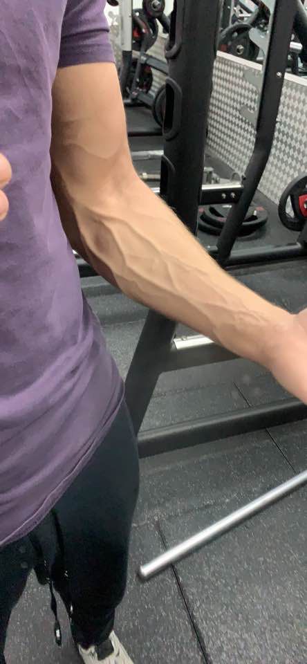 Love My Veins During A Workout Scrolller