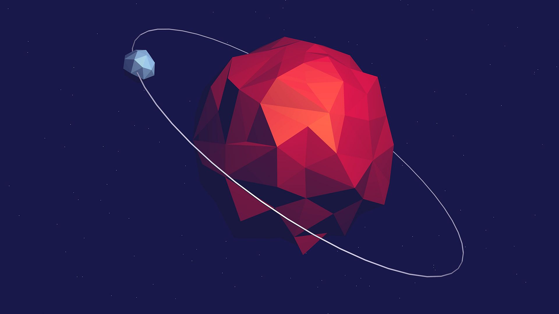 Low-Poly Planet | Scrolller