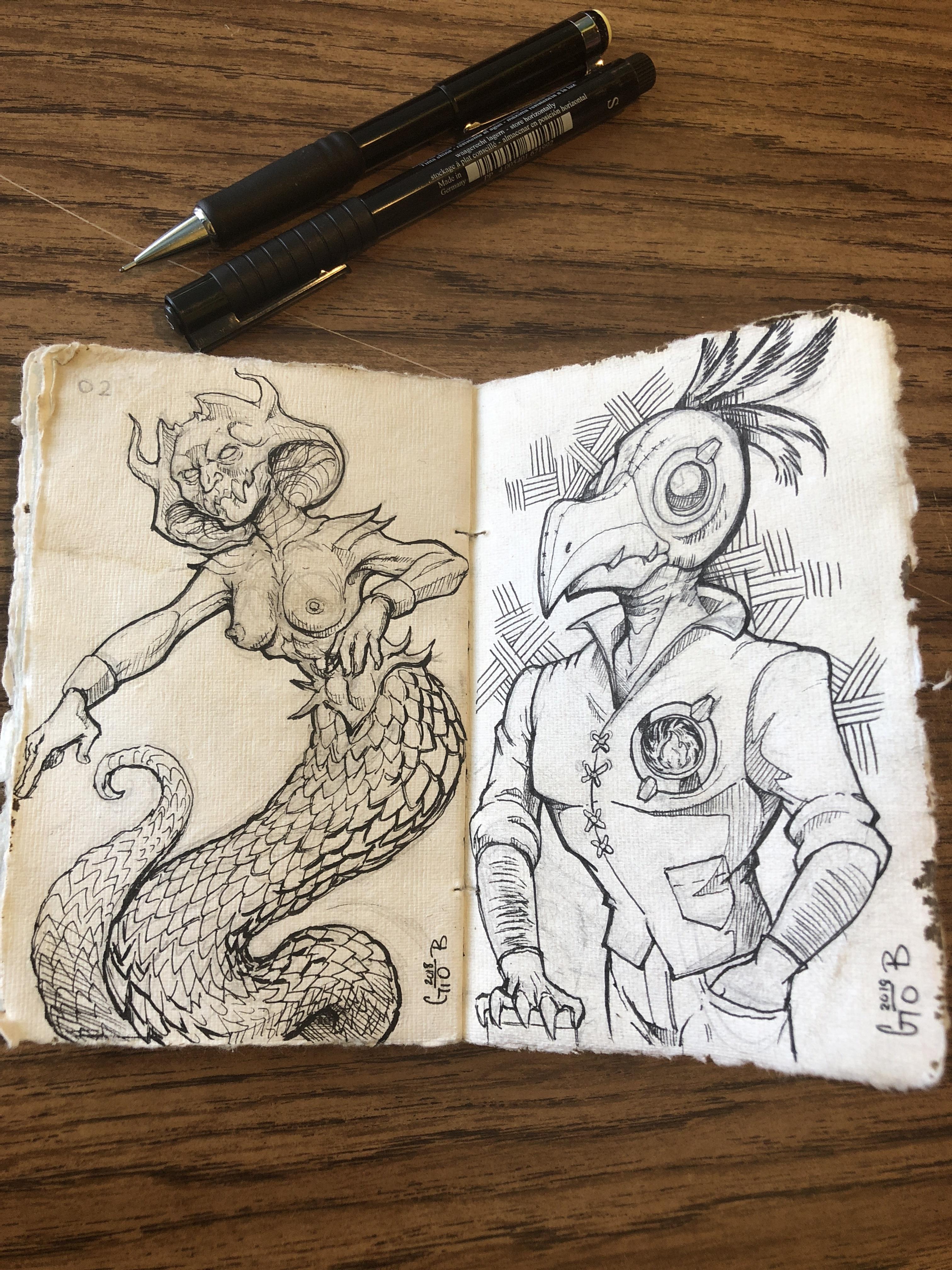 Lunch doodles | Scrolller