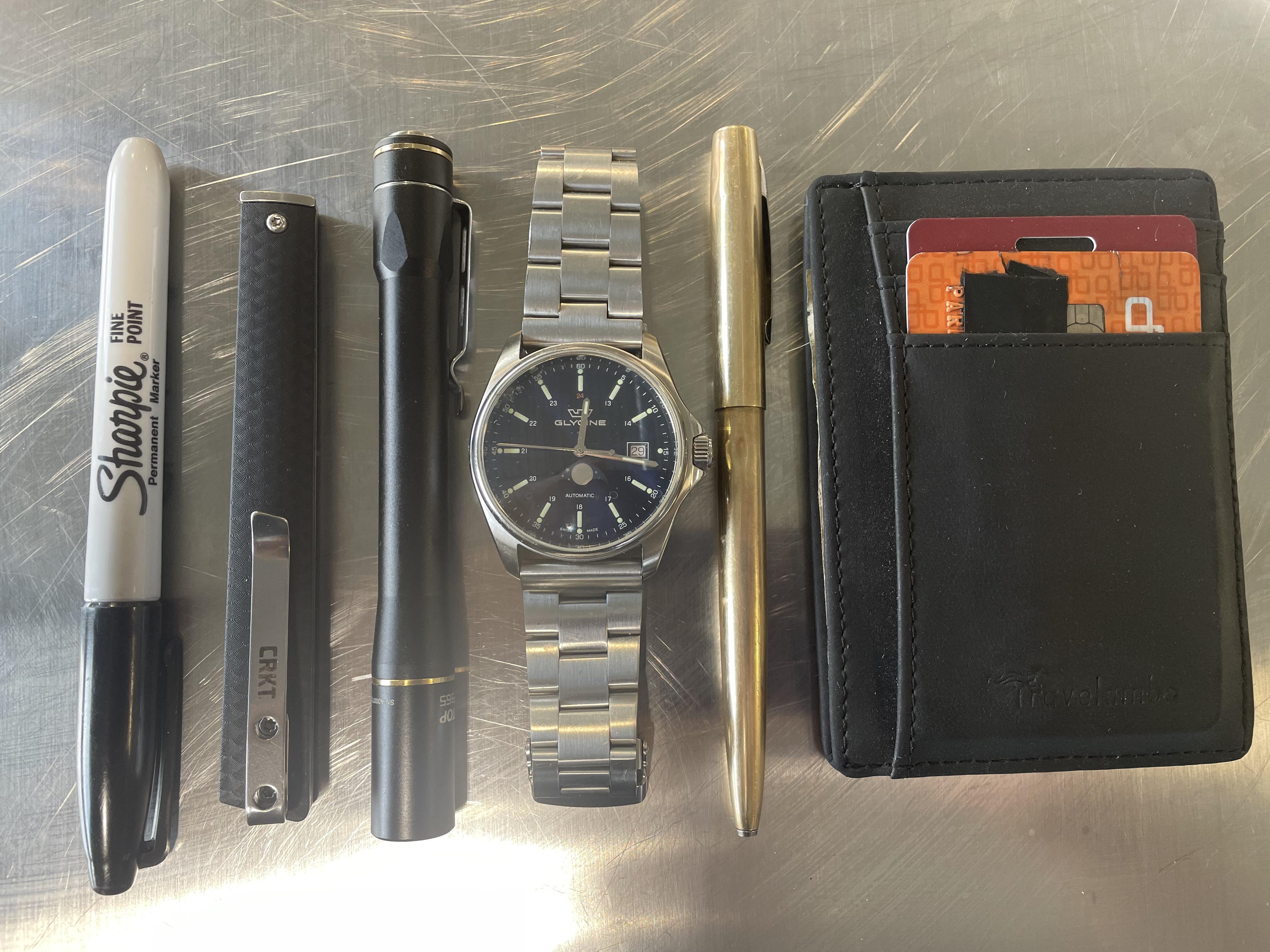 M/24/robot maintenance tech, normal work day pocket dump | Scrolller
