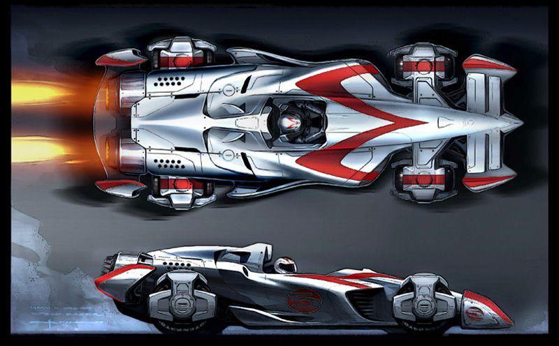 Mach 6 concept art (Speed Racer ‘08, George Hull) | Scrolller