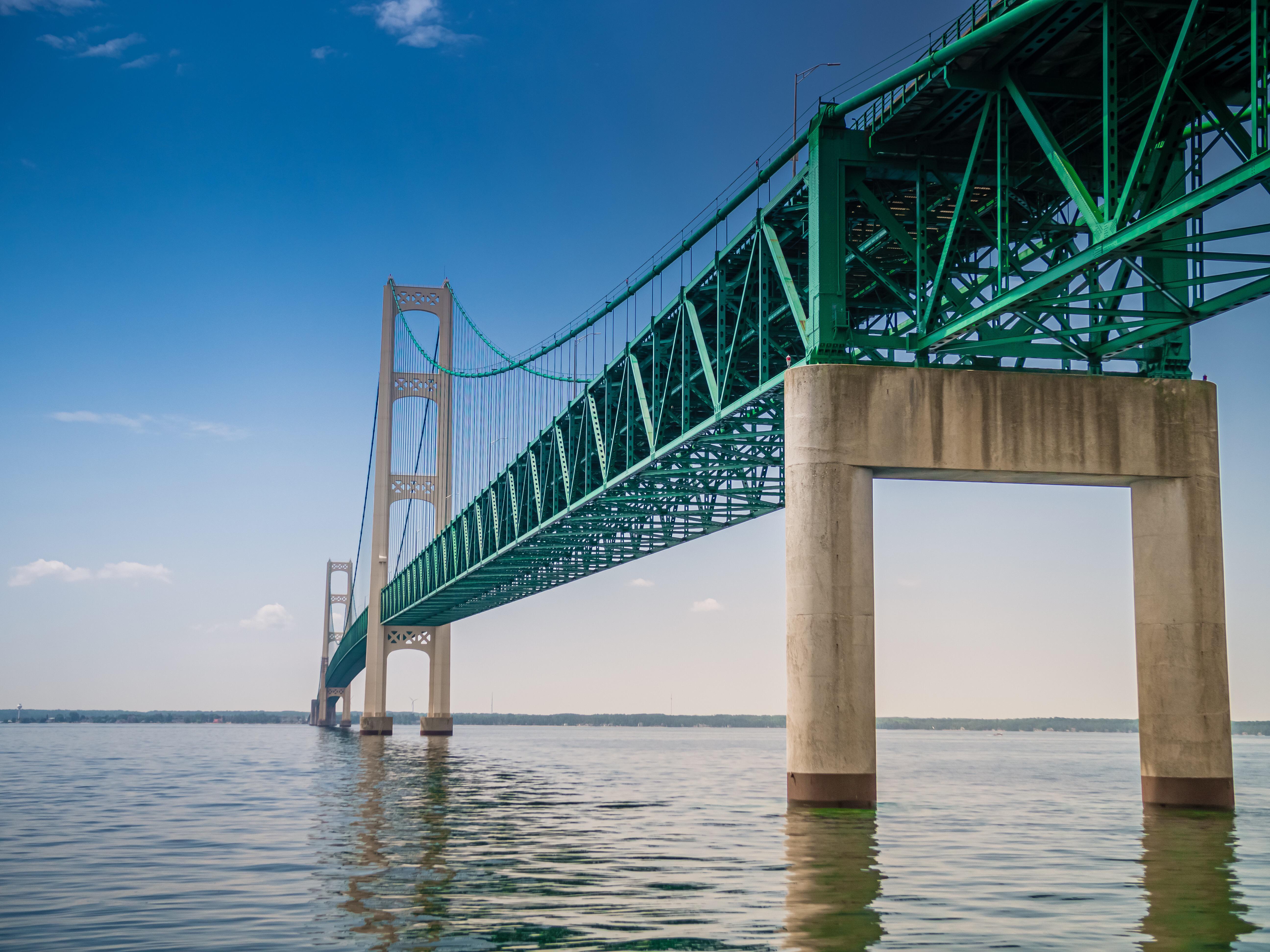 Mackinac Bridge, MI | Scrolller