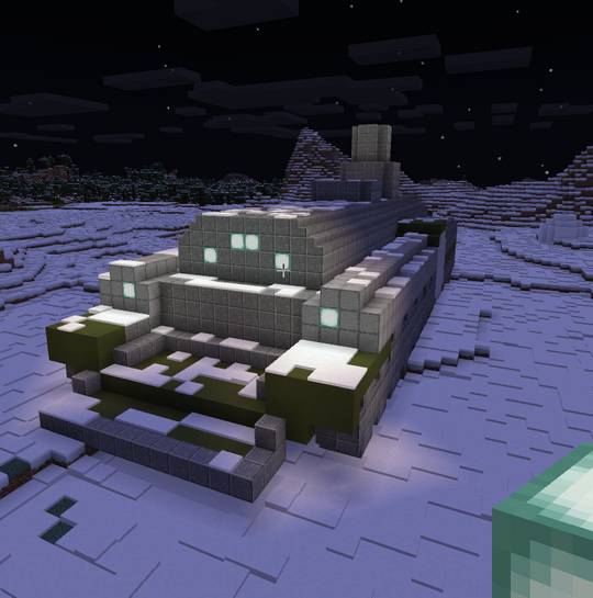 Made a dreadnought in Minecraft | Scrolller