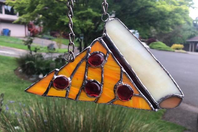 Made a stained glass slice of pizza last night | Scrolller