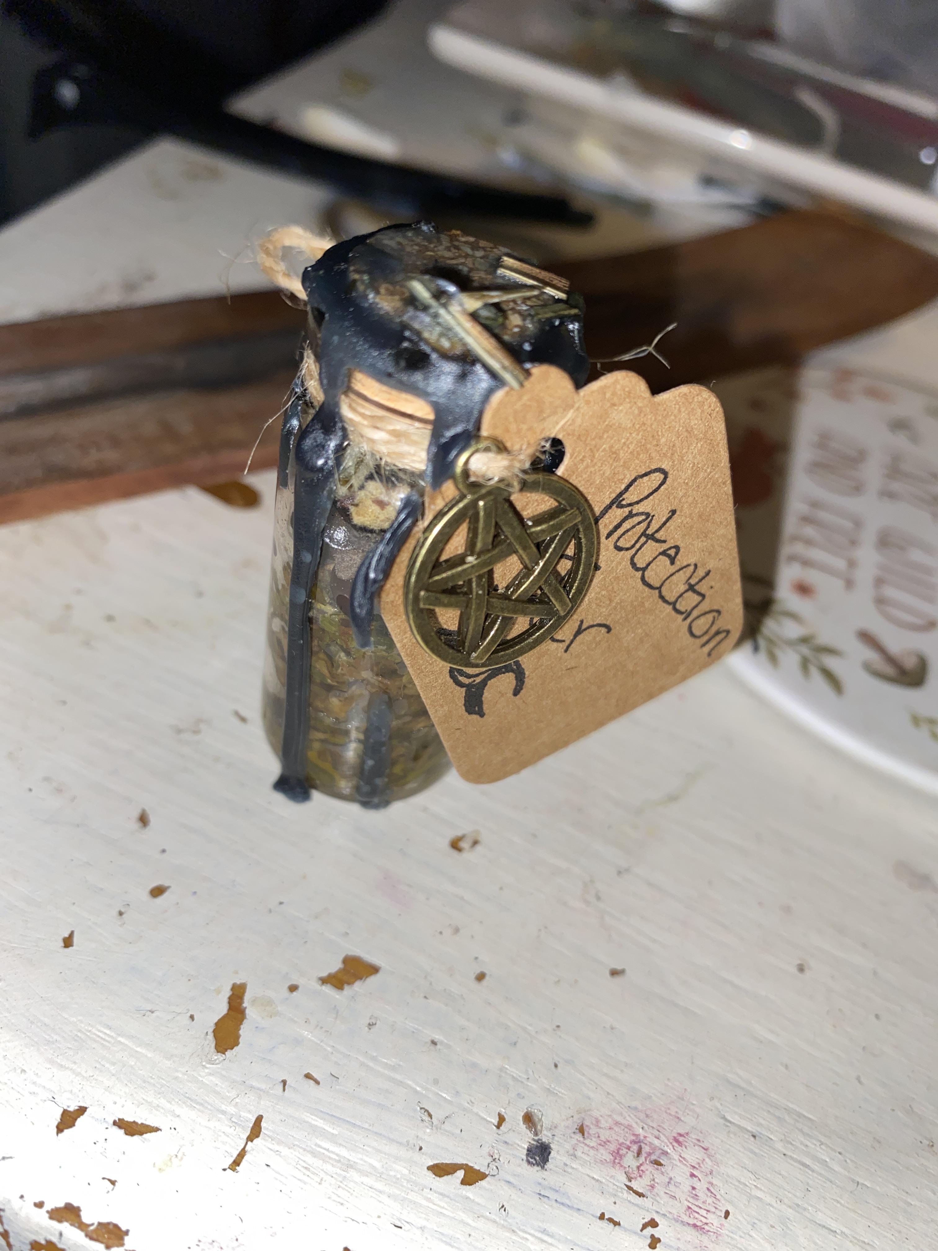 Made myself a lil to go protection jar 💫🌙 | Scrolller