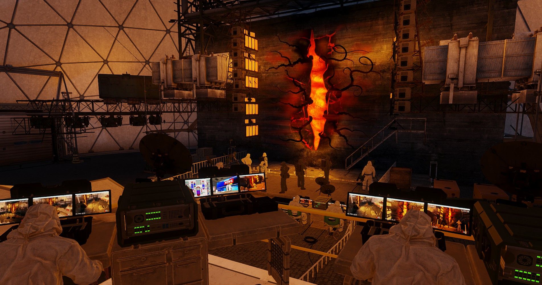 Made Stranger Things happen in Arma. Gate is open. | Scrolller