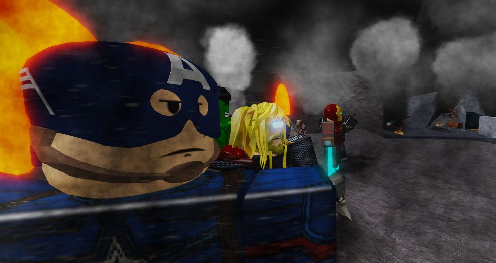 Made The Avengers Assemble Scene In Roblox | Scrolller
