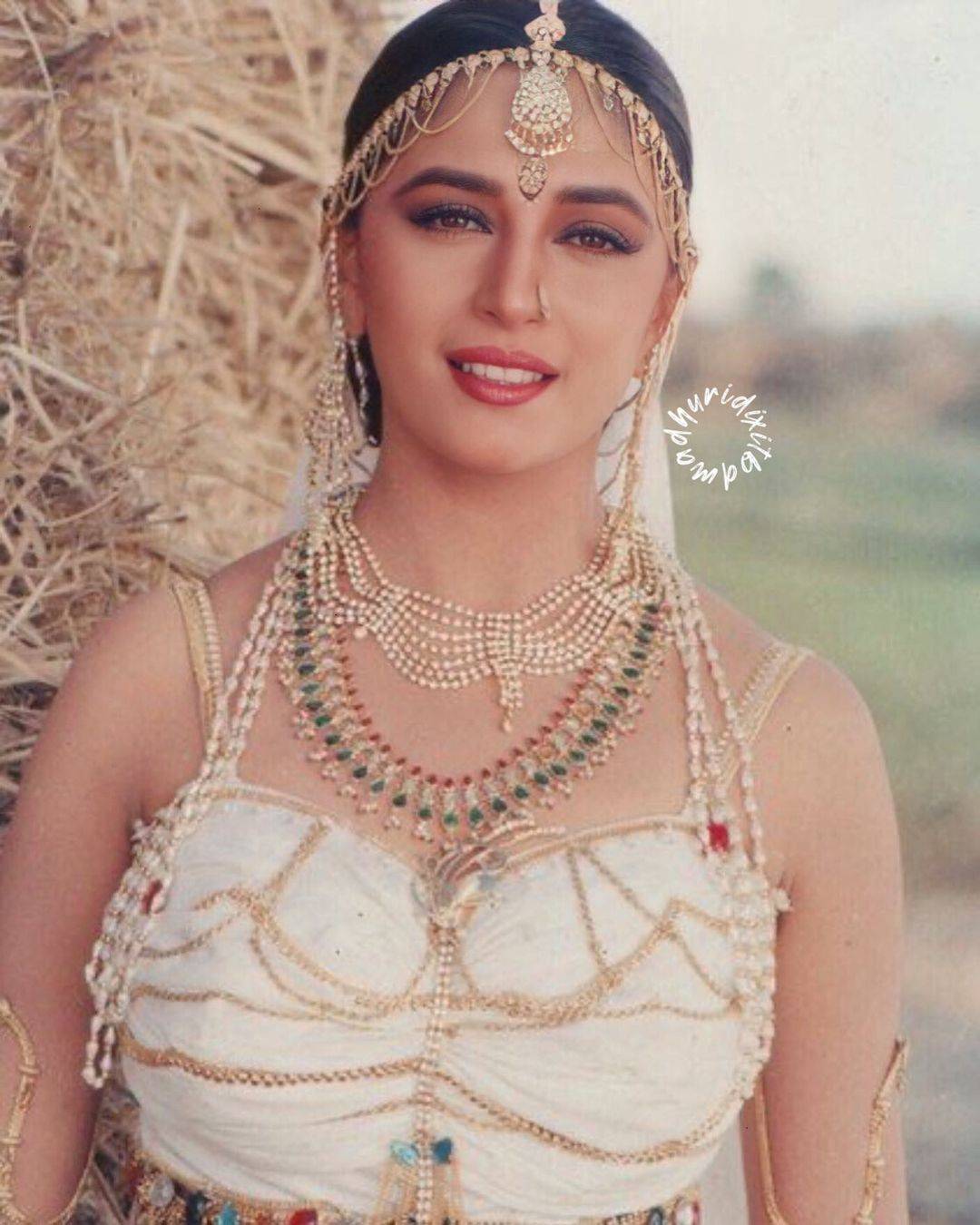 madhuri milf in traditional attire | Scrolller
