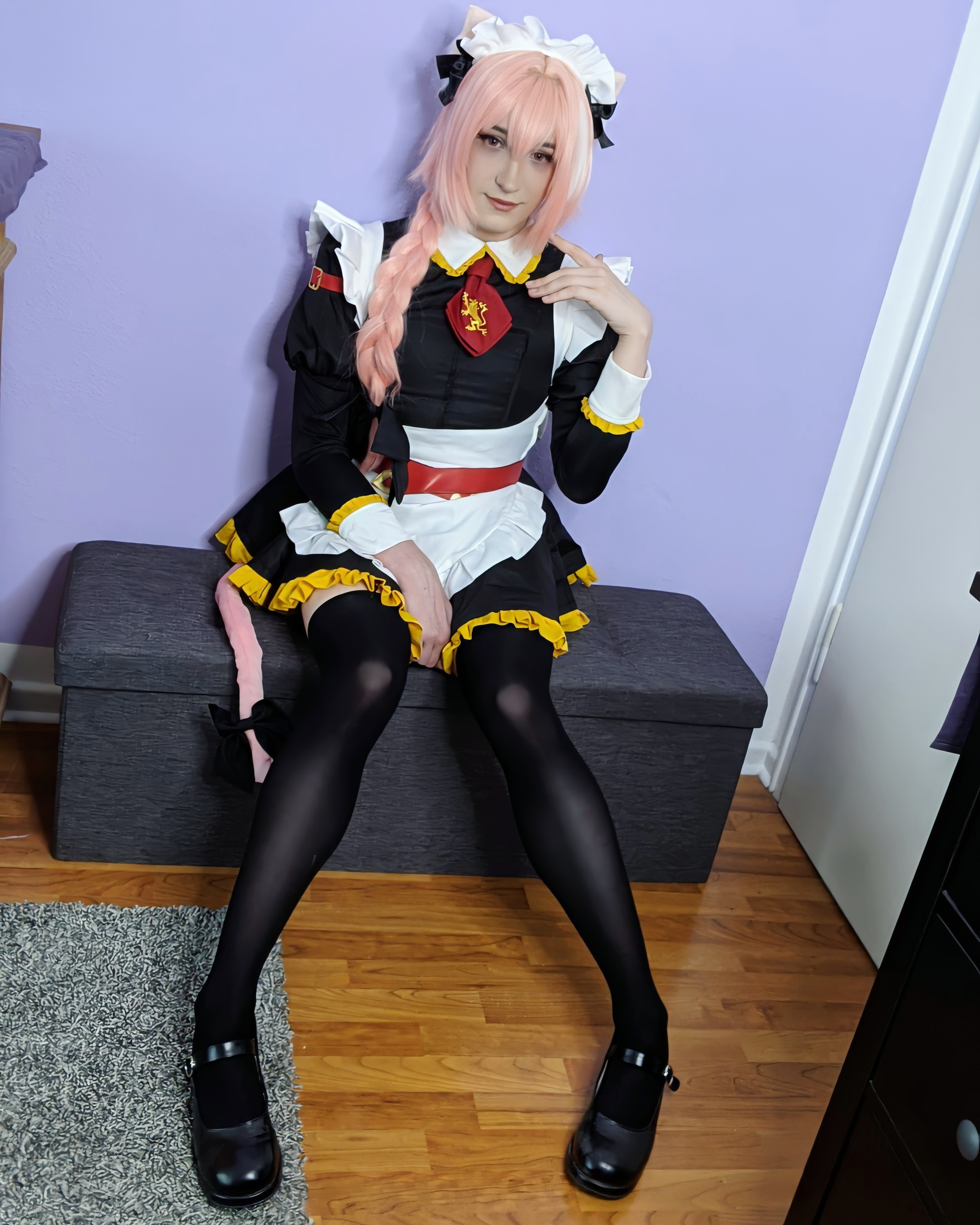 Maid Astolfo ready to serve! | Scrolller